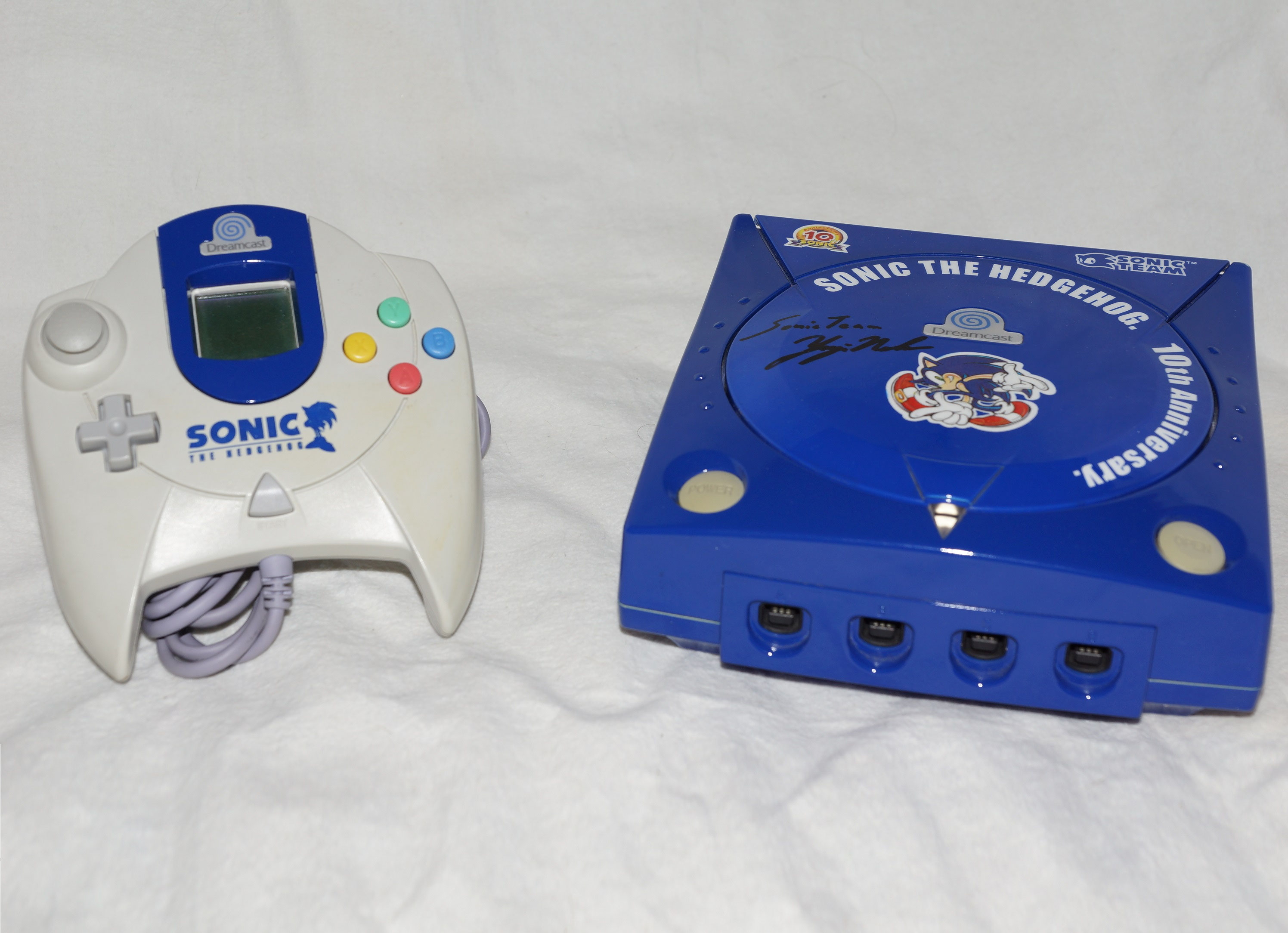 Sonic the Hedgehog 10th anniversary Dreamcast - The Database for all ...
