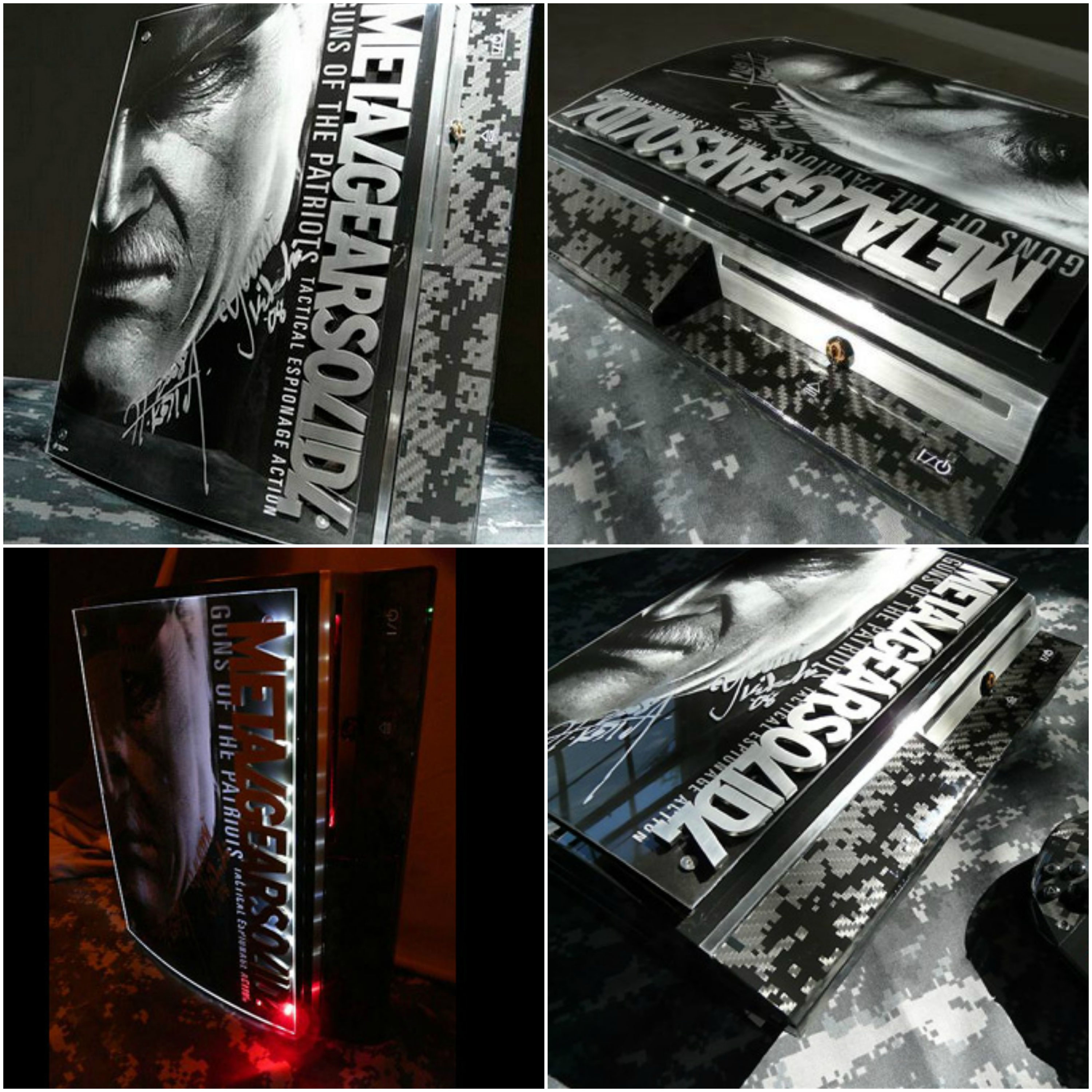 the MGS4 PlayStation 3, signed by Hideo Kojima - The Database for all ...