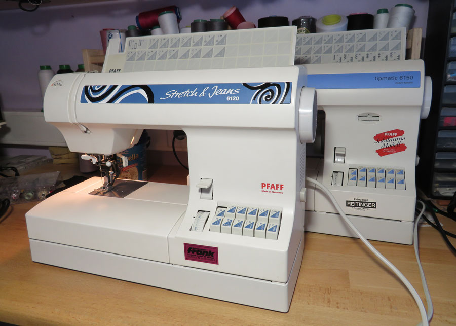 Pfaff Stretch&Jeans 6120 und Tipmatic 6150 - naeherin-von-avalons Webseite!