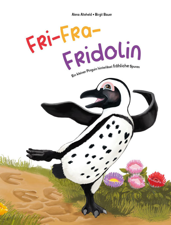 Kinderbuch Fri-Fra-Fridolin mit Bio-Druckfarben - Satzdruck