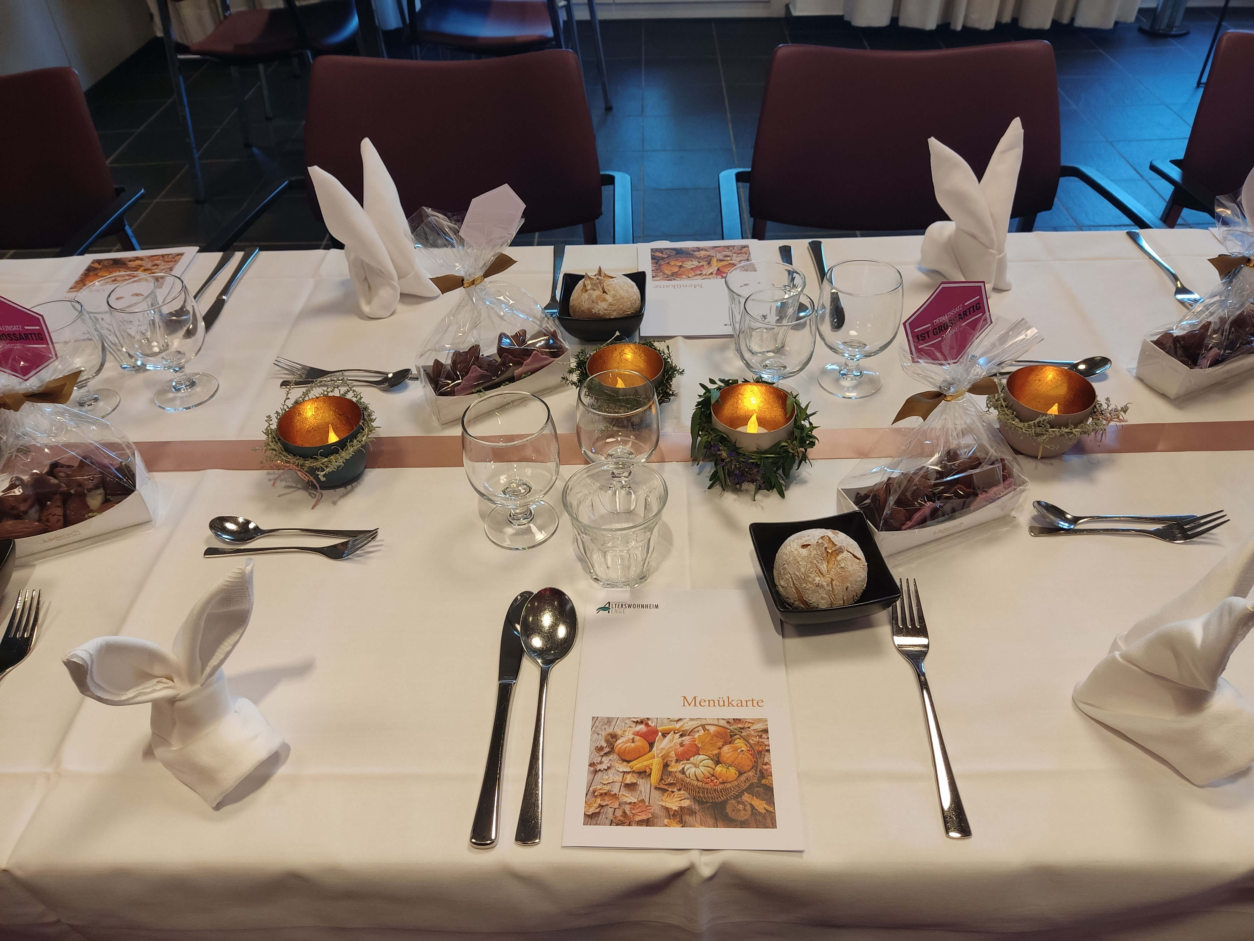 Dankeschön-Nachtessen - Alterswohnheim Enge 8002 Zürich