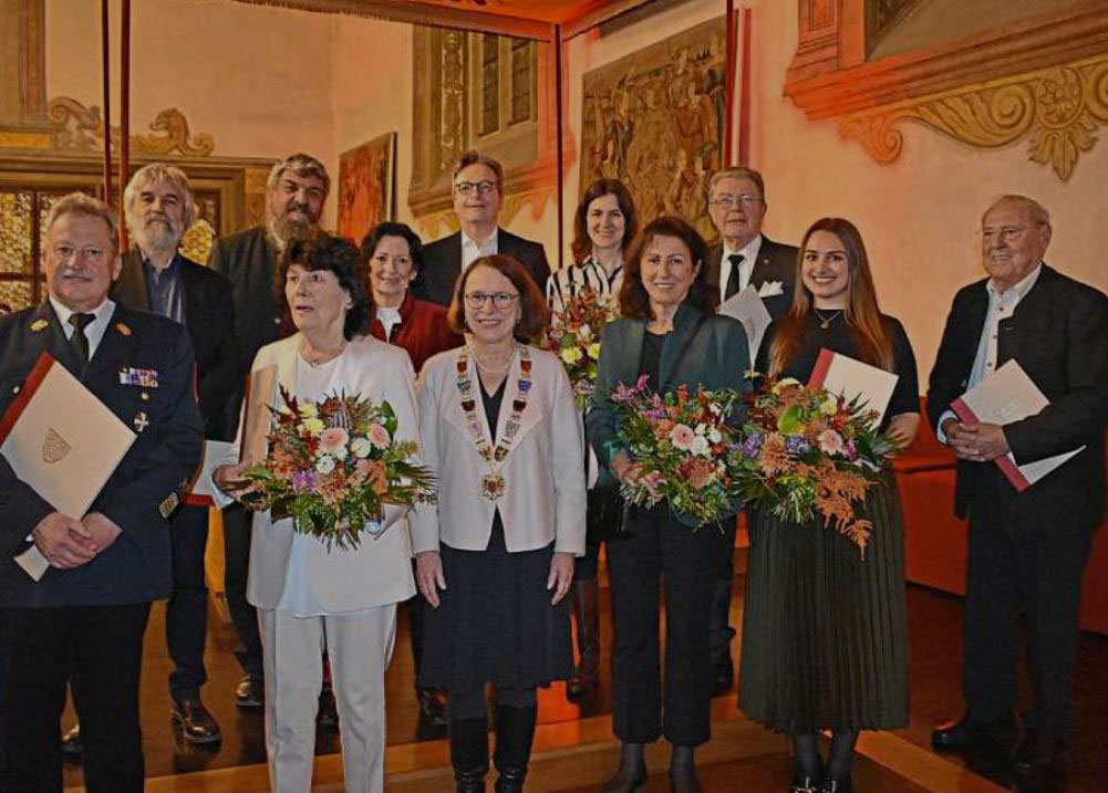 Richard Reil mit den Stadtschlüsseln geehrt - Heimatverein "Stattamhoff ...