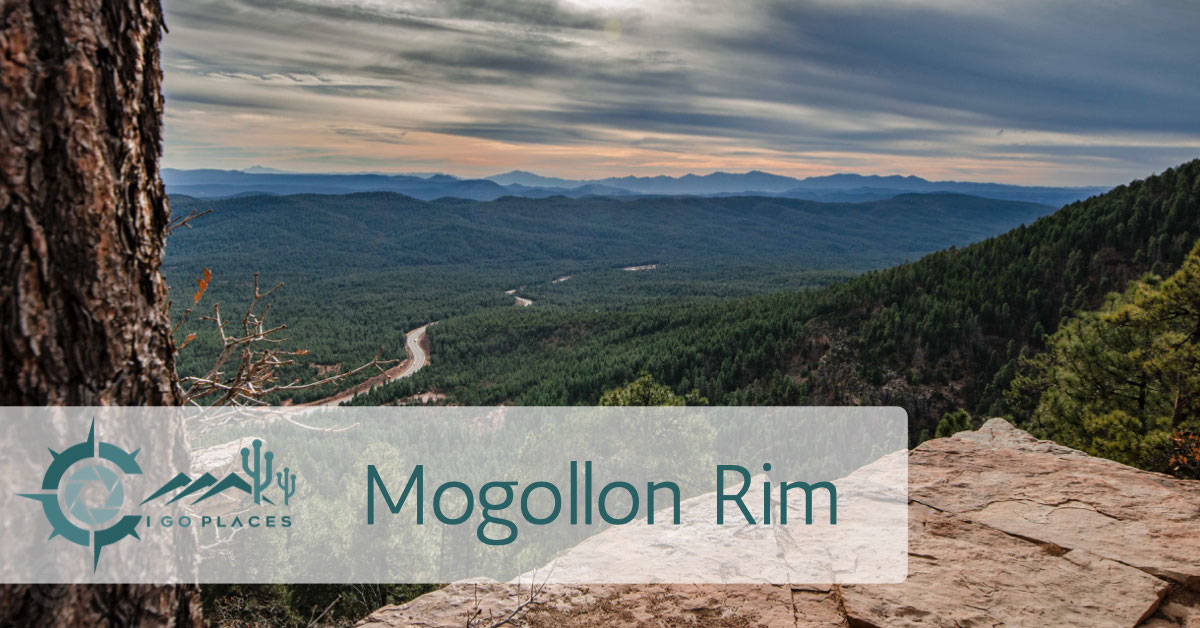 Mogollon Rim - I go places - der Südwesten der USA abseits ...