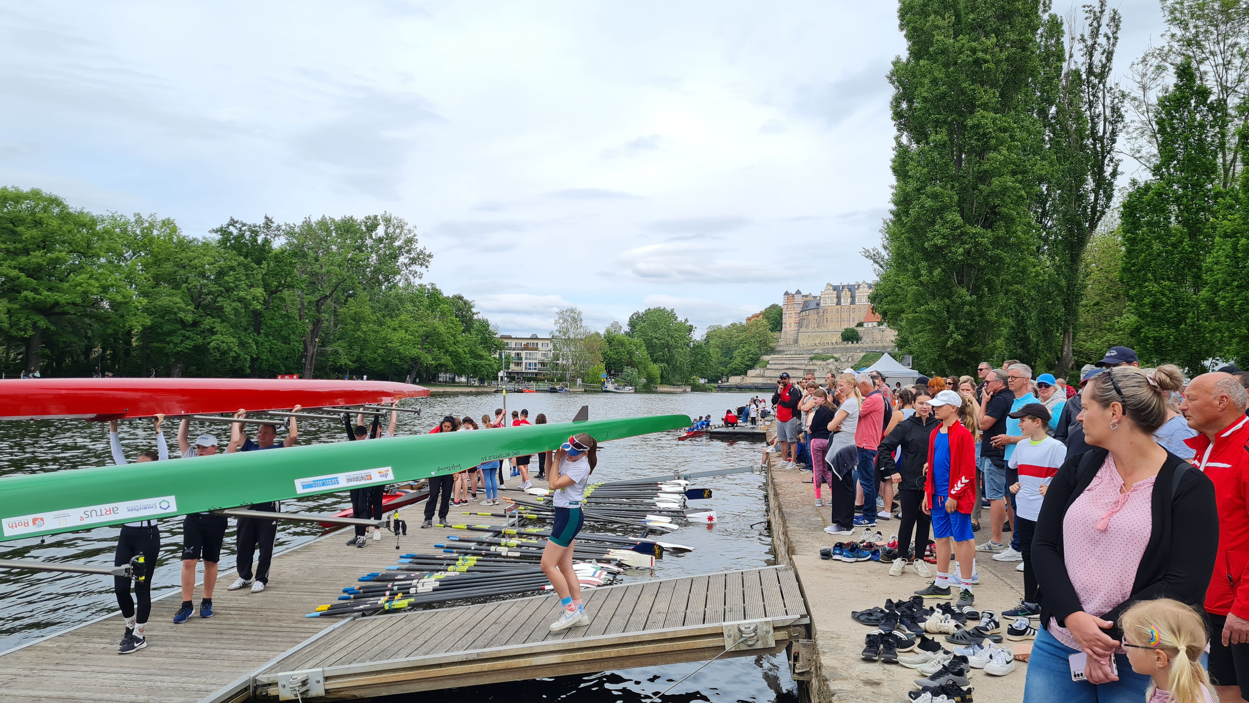 RUDERREGATTA - Über 150 Rennen auf der Saale - BBGLIVE