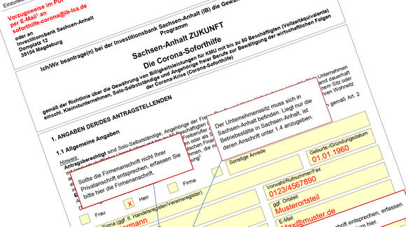 Investitionsbank Sachsen-Anhalt setzt Zahlungsaufforderungen für Corona ...