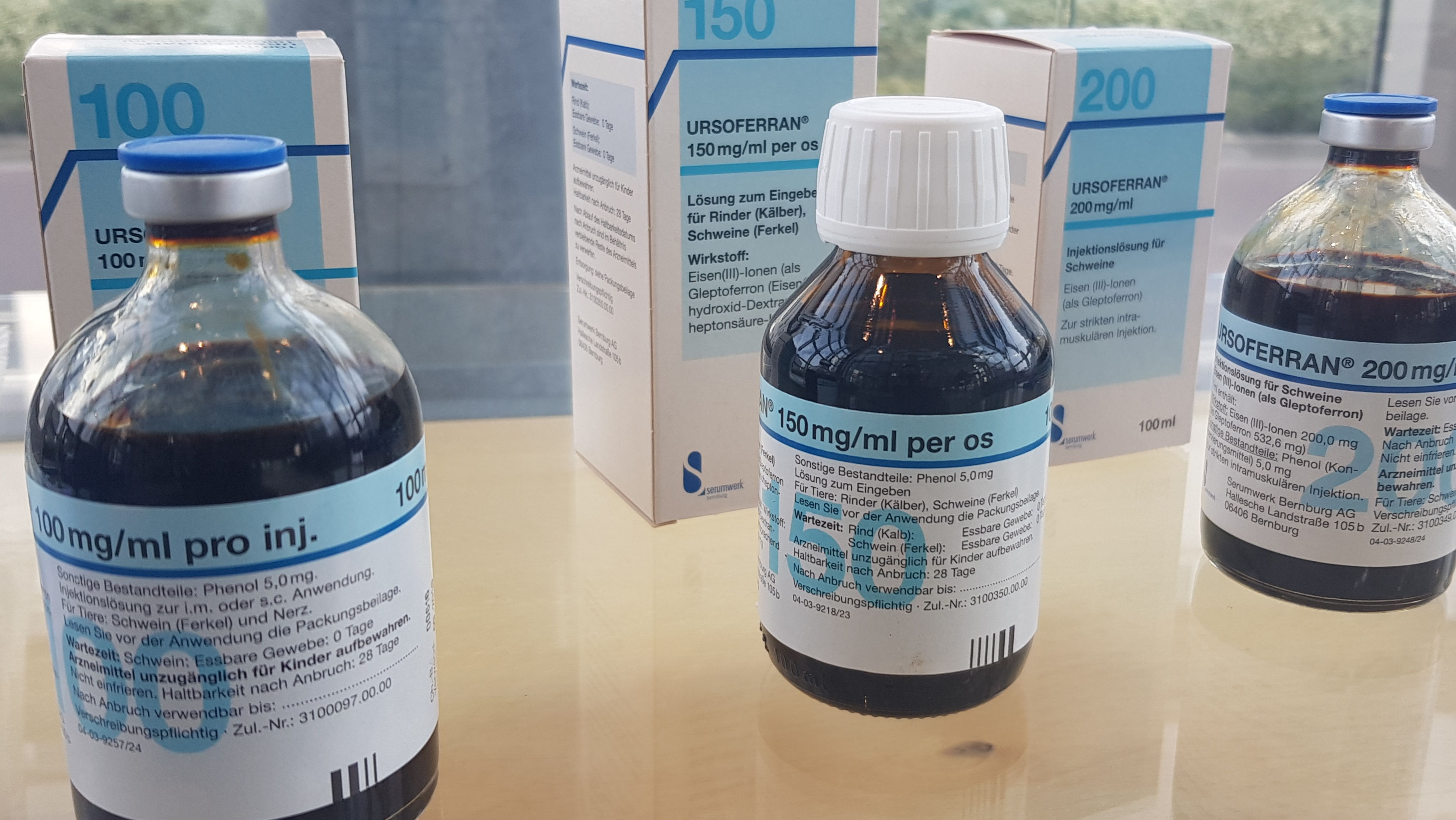 Serumwerk Bernburg, Marktführer mit Wirkstoff Gleptoferron - BBGLIVE