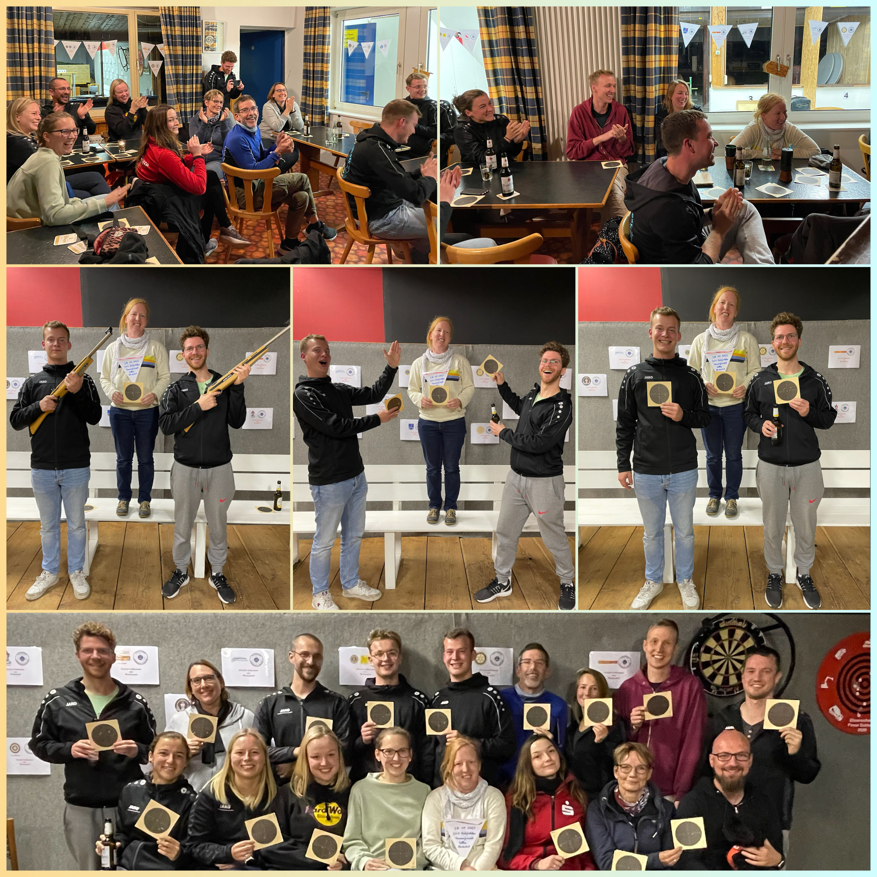 Das Betreuerteam der "Sommerfreizeit" des SKV-Mörfelden aus Hessen zu ...