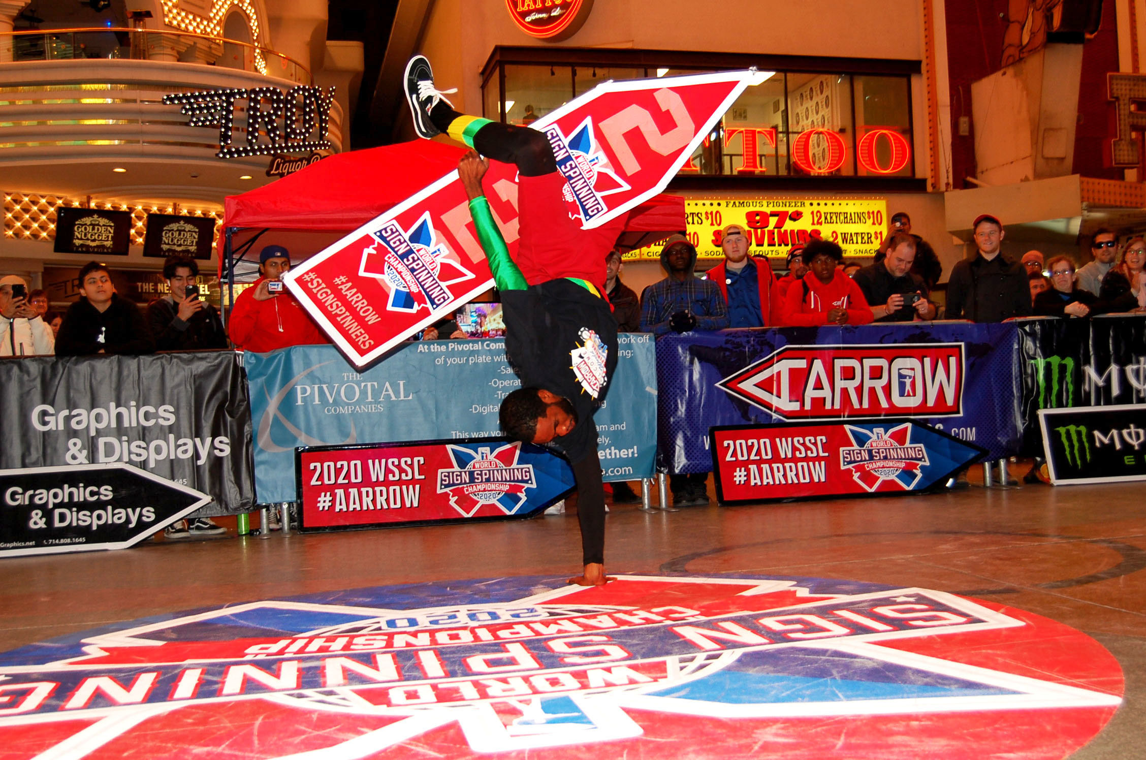 SignSpinning Weltmeisterschaft 2020 - SignSpin - Live - Marketing - Art