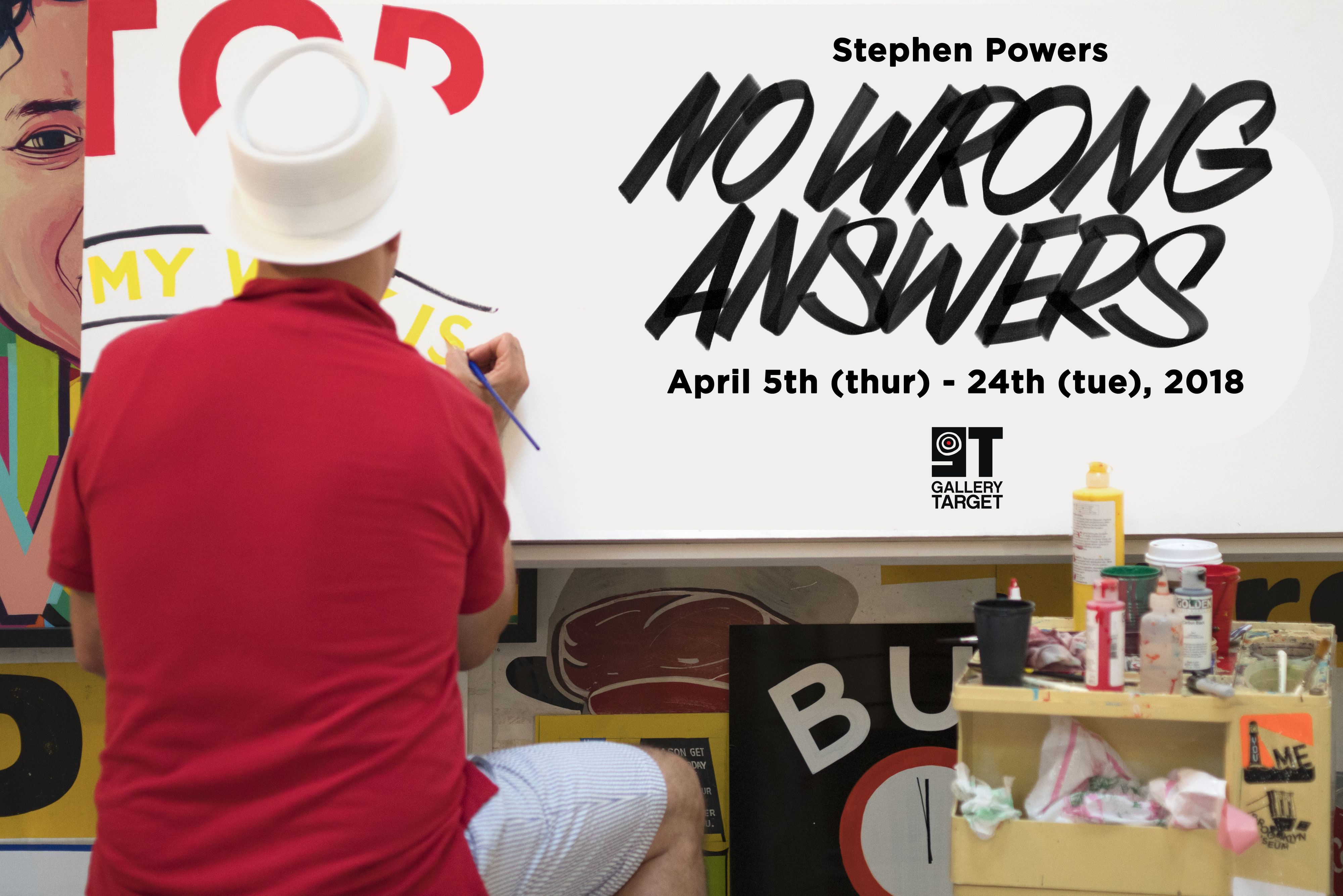“There Are No Wrong Answers” by Stephen Powers - GALLERY TARGET ...