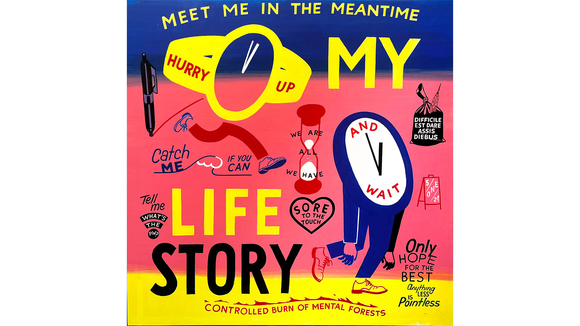 “SELF FULFILLING PROPHET SEES”by Stephen ESPO Powers - GALLERY TARGET ...