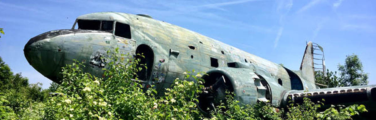 Abandoned planes and tunnels at Zeljava Air Base in Croatia ...