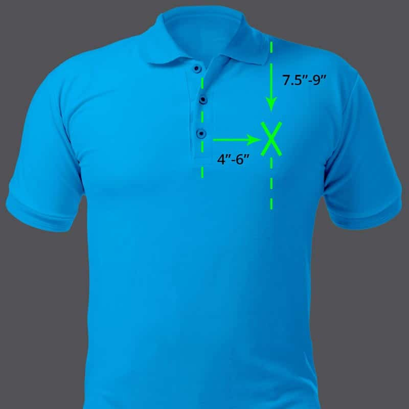 Decoding Logo Placement on Shirts: A Guide to Choosing the Perfect Logo ...