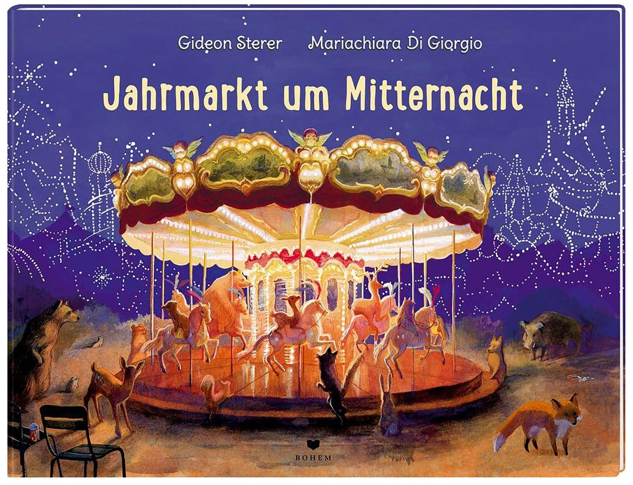 „Jahrmarkt um Mitternacht“ von Gideon Sterer mit Illustrationen von ...