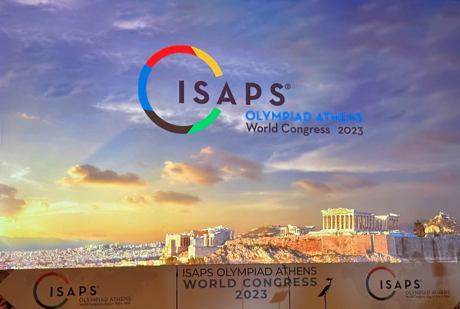 ISAPS OLYMPIAD ATHENS WORLD CONGRESS 2023 AUG 31-SEP 2. 2023 - sunrise1505 ページ！