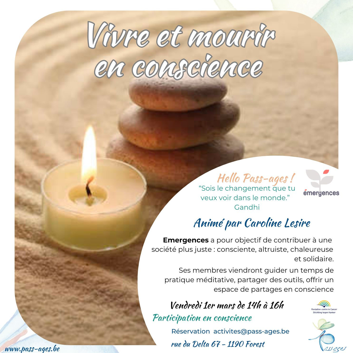 Hello Pass-ages ! Vivre et mourir en conscience - Pass-ages