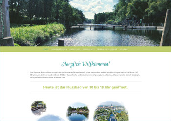 Alles neu macht der Mai… - Flussbad Rostock