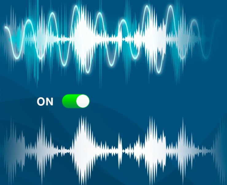 Microfoon instellen voor filteren achtergrondruis - Cedere