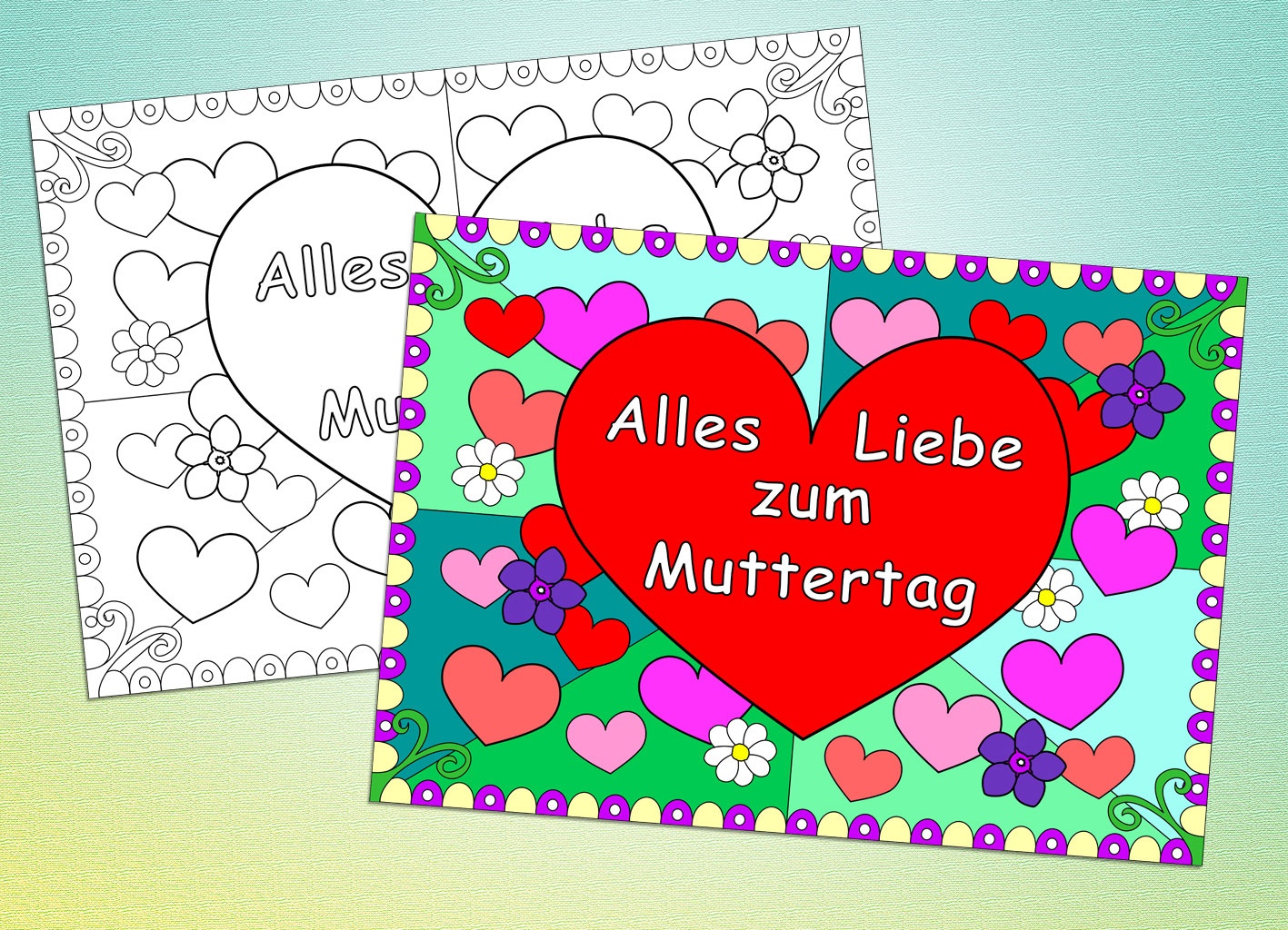 Alles Liebe zum Muttertag - Kreative Beschäftigungen