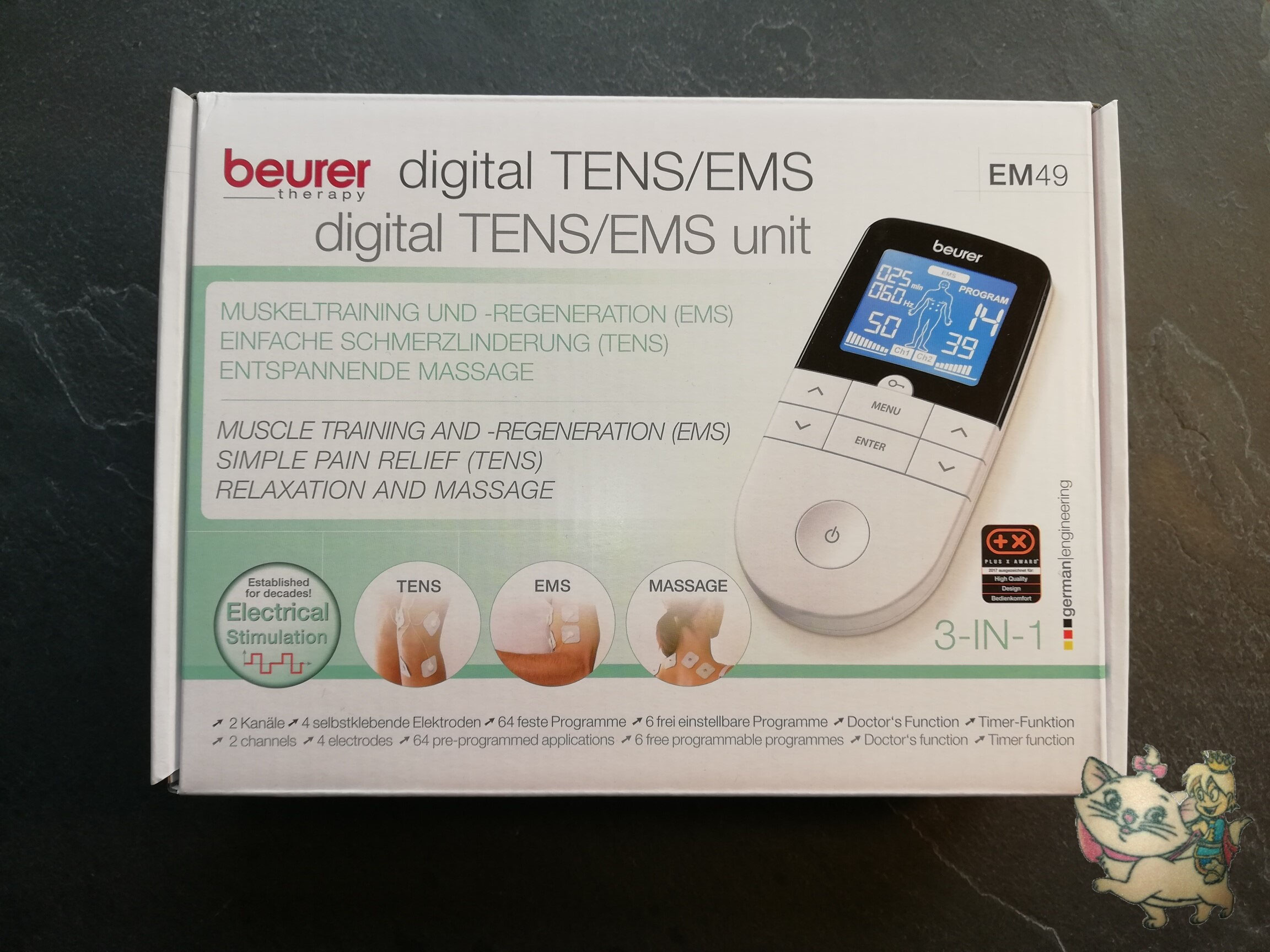 Beurer EM 49 Digital EMS/TENS - cat-testets Webseite!