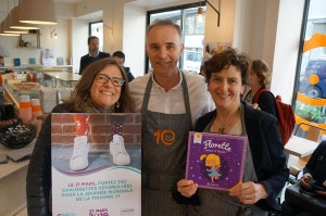 Florette est venue soutenir le restaurant en 10 saveurs, un restaurant ...