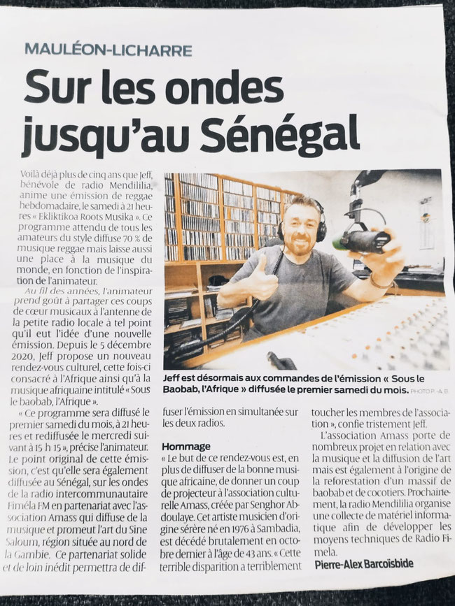 Article de journal France Soir - Association Musiques et Arts du Sine ...
