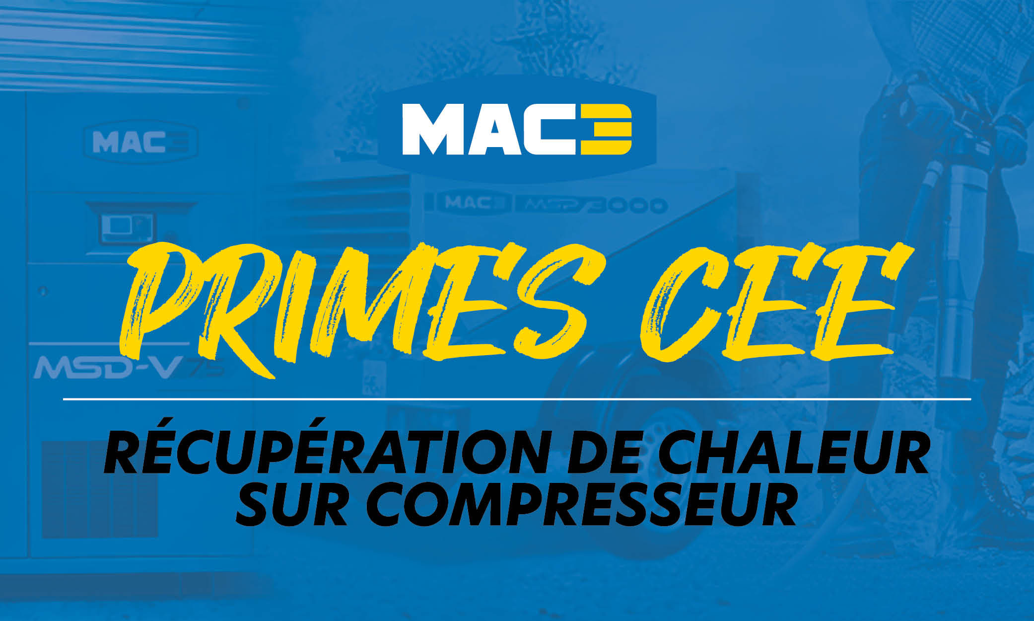 Primes CEE - Récupération de chaleur sur compresseur - Air comprimé ...