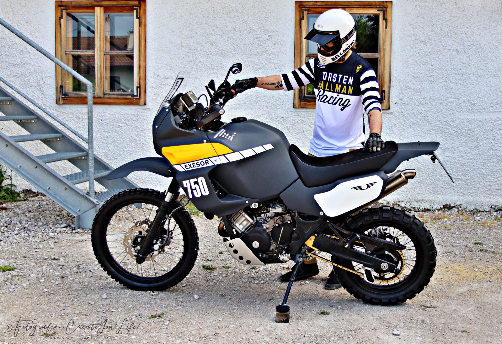 XTZ750 Rally Raid - ExesoR-motorcycles Custom Motorcycles & Cafe Racers ...