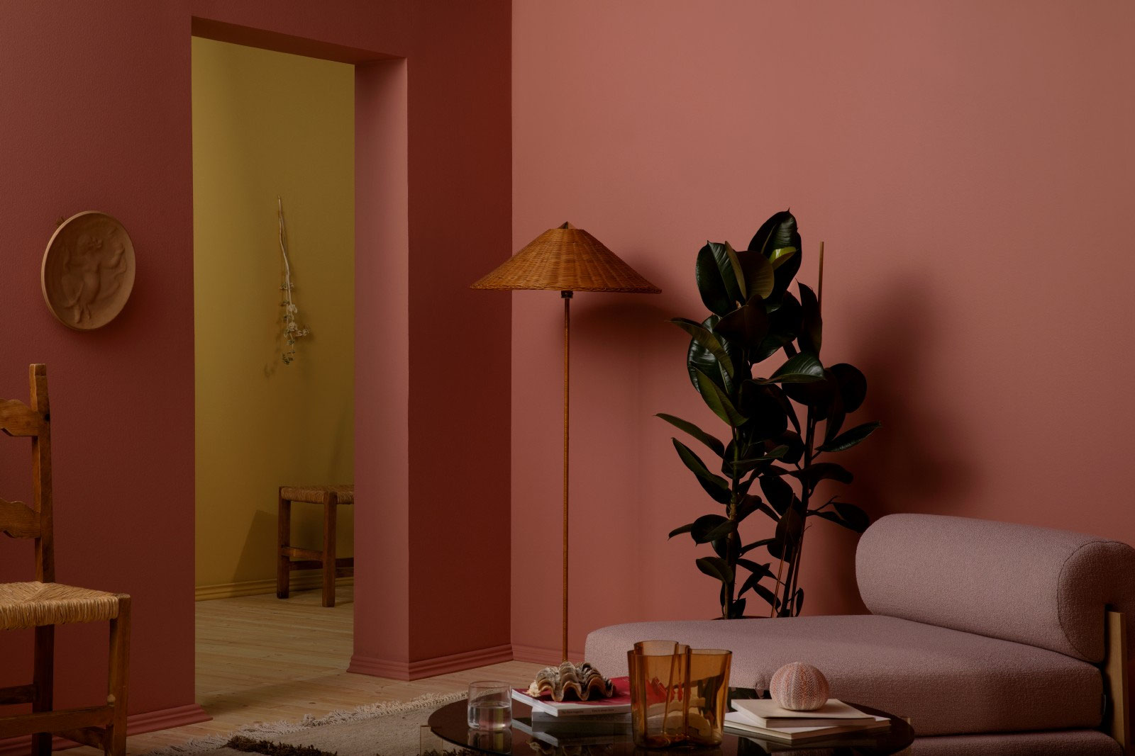 Beste binnenverf trends 2023: aardetinten op muur - Lindaschrijfthetop.nl