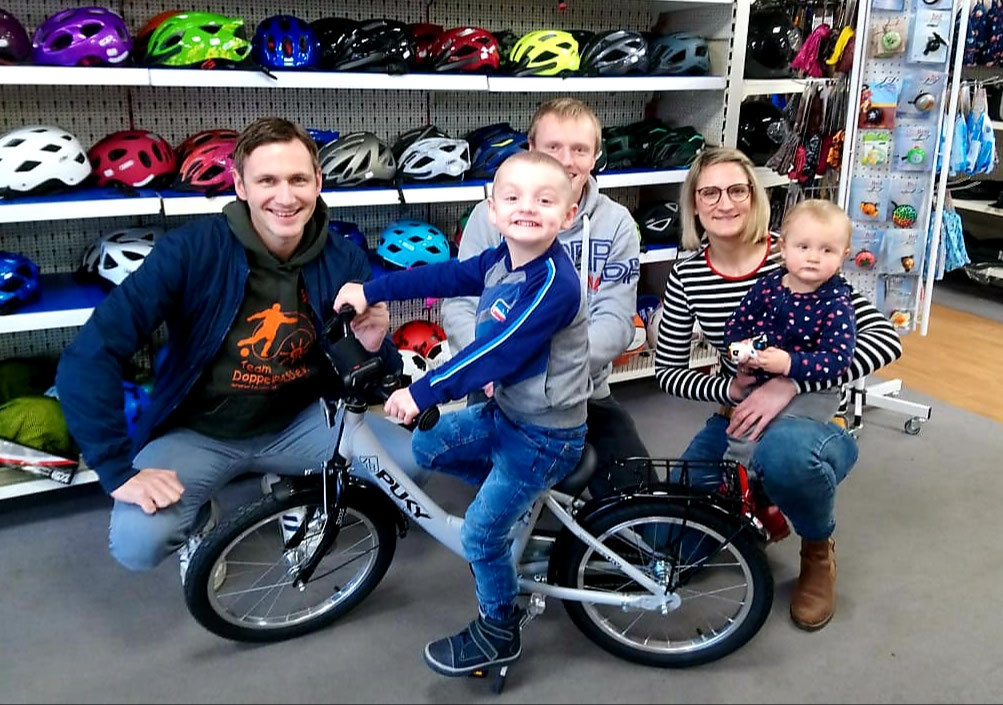 Ein Fahrrad für Jorve (4) - Team DoppelPASS e. V.