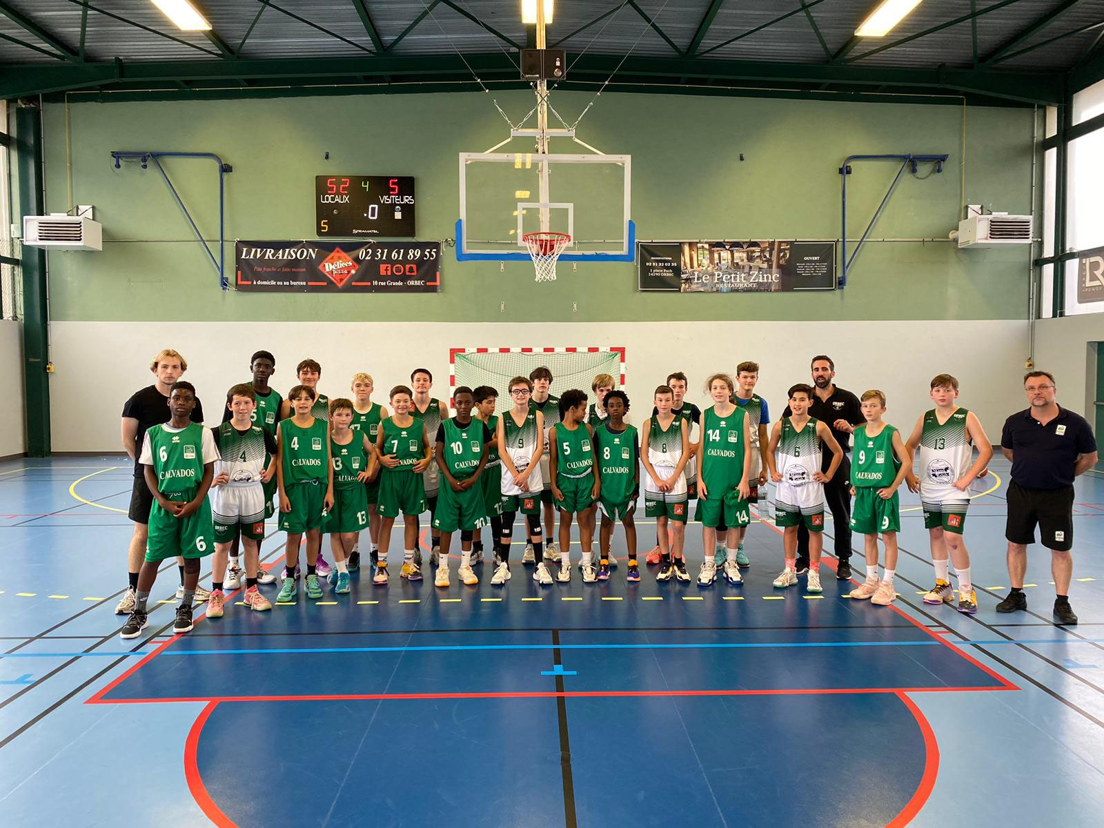 Sélections U13 - Comité Calvados Basketball