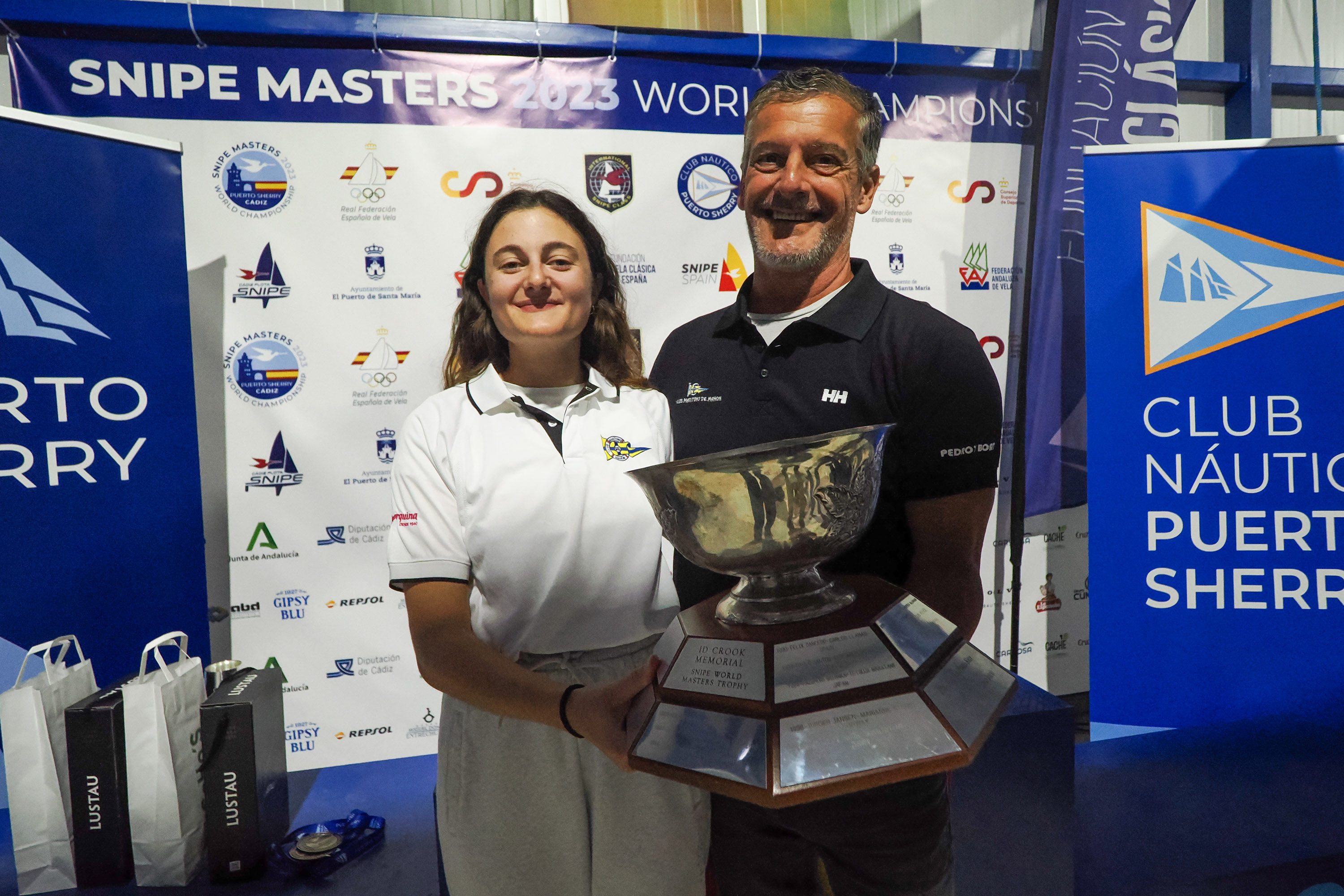 DAMIAN BORRÁS Y SARA FRANCESCHI, CAMPEONES DEL MUNDO MASTER - Snipe Spain