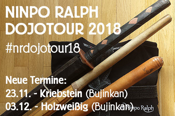 Die nächsten Termine und Weiteres - Ninjutsu lernen mit Ninpo Ralph