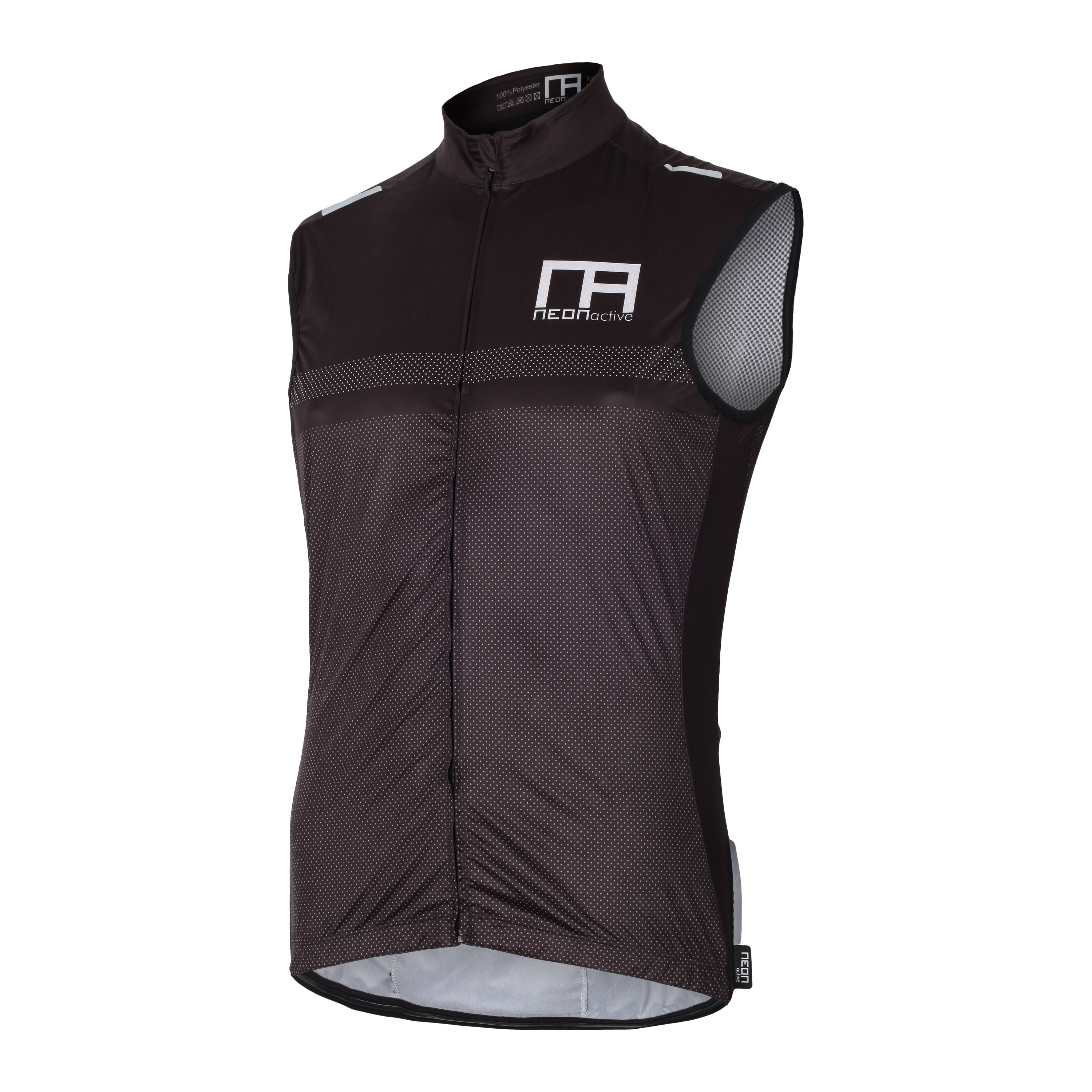 NEON active® Radweste - Windgilet "Black Line Light" - NEON active ...
