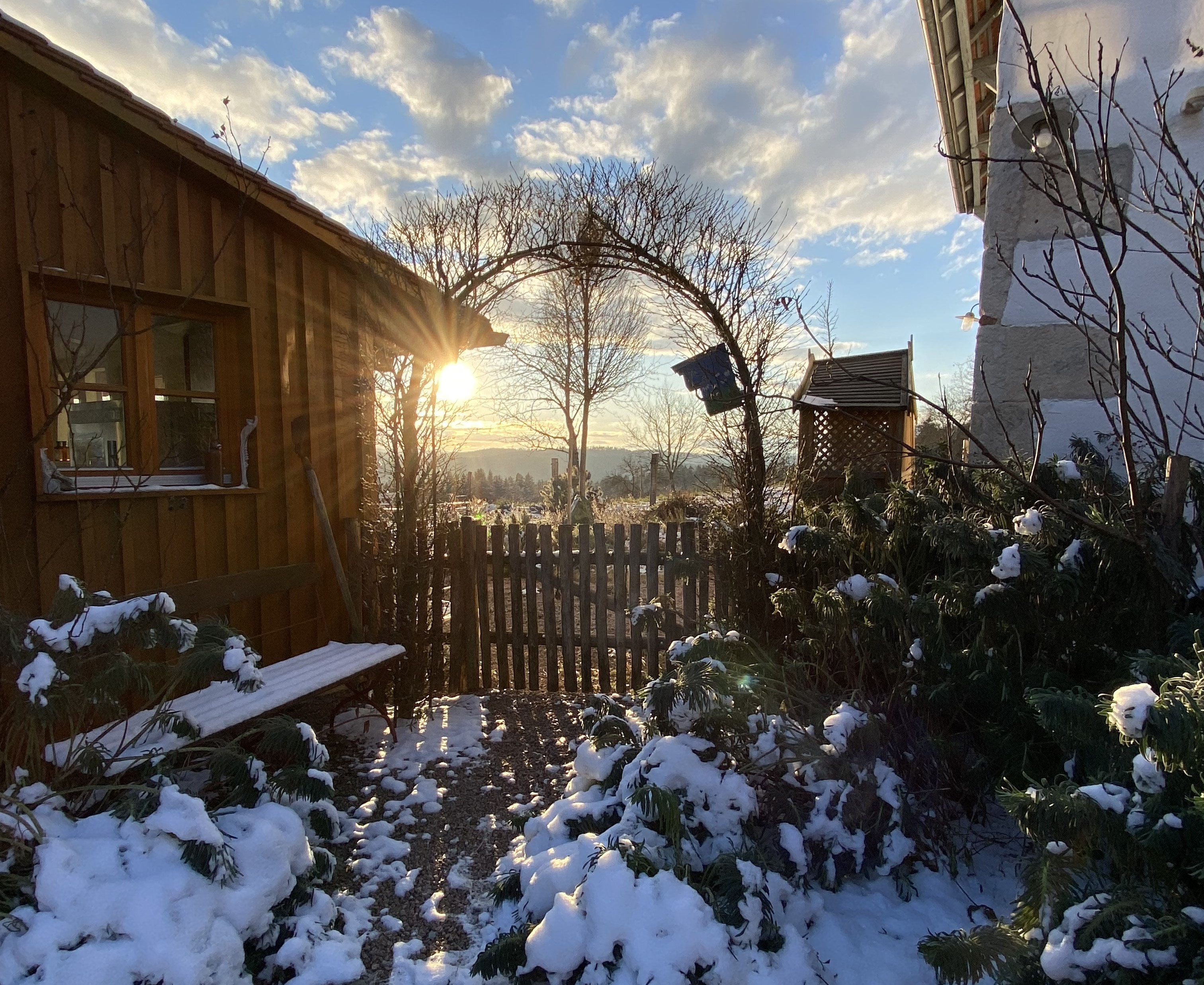 Winter auf dem Hof - Domäne Homburger Hof