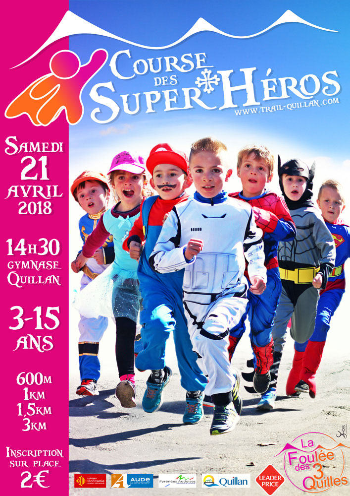 Course des SuperHéros - Trail Quillan
