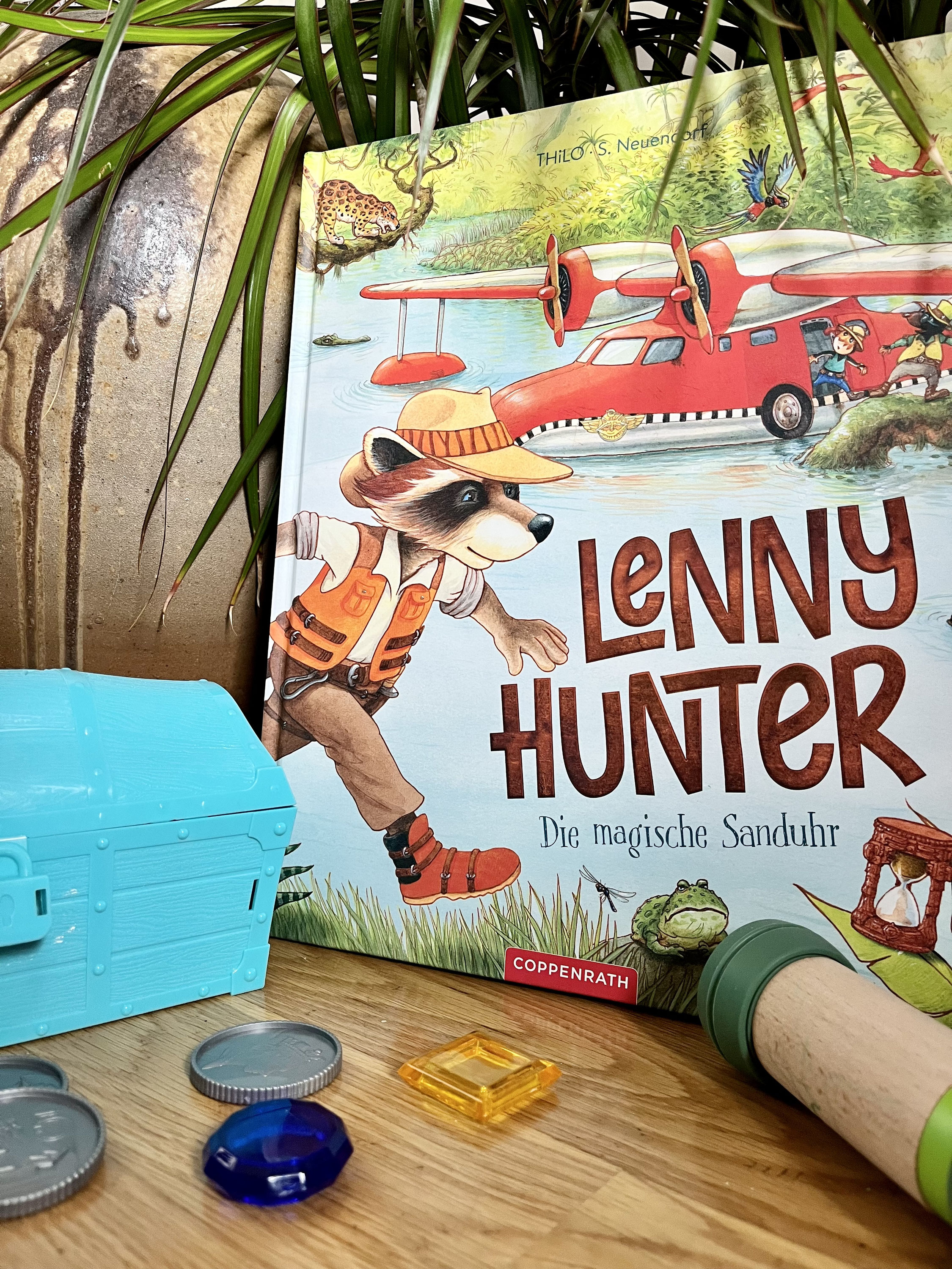 "Lenny Hunter - die magische Sanduhr" - THiLO, Silvio Neuendorf ...