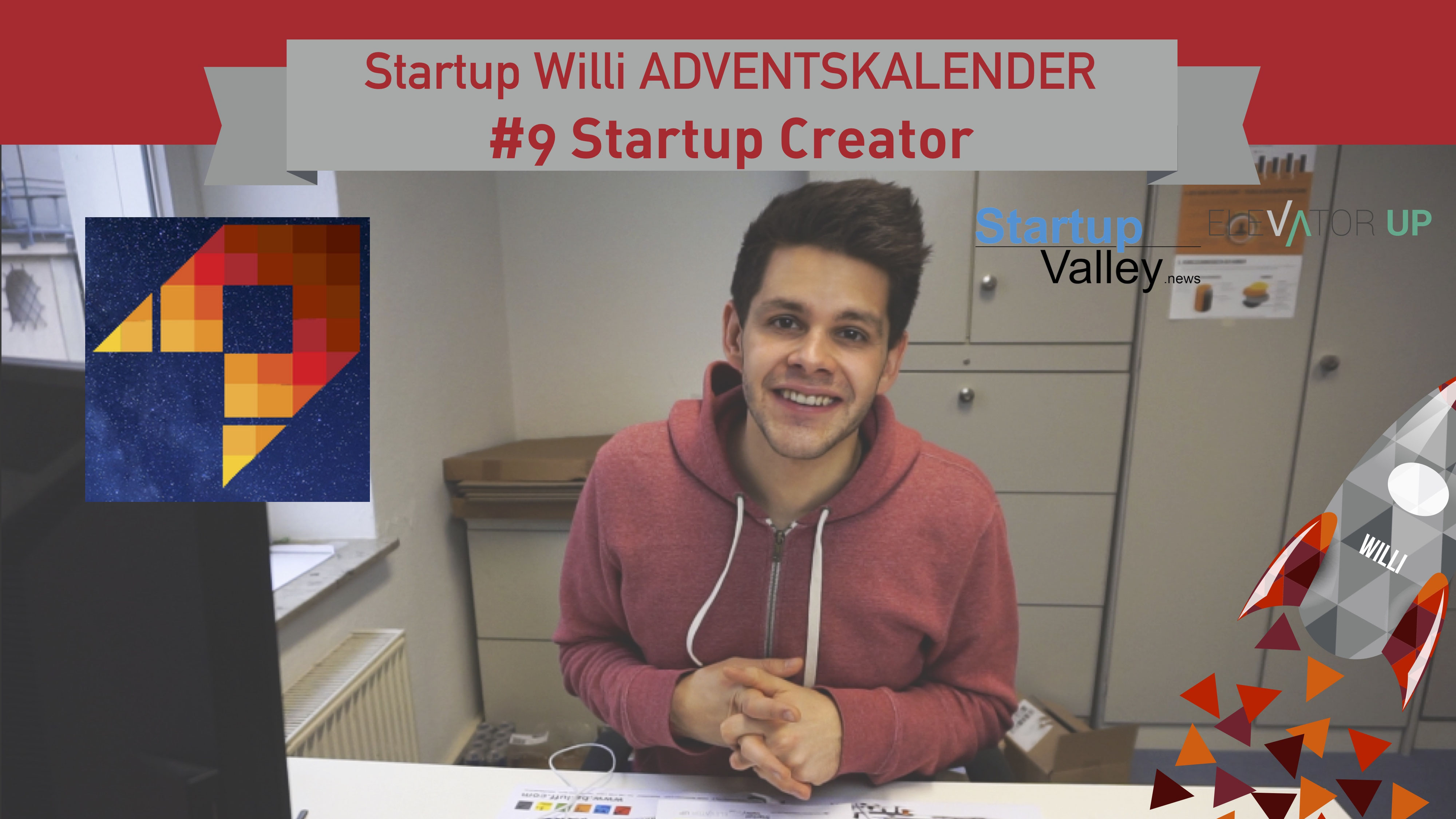 Adventskalender #9: Startup Creator - Startup Willi