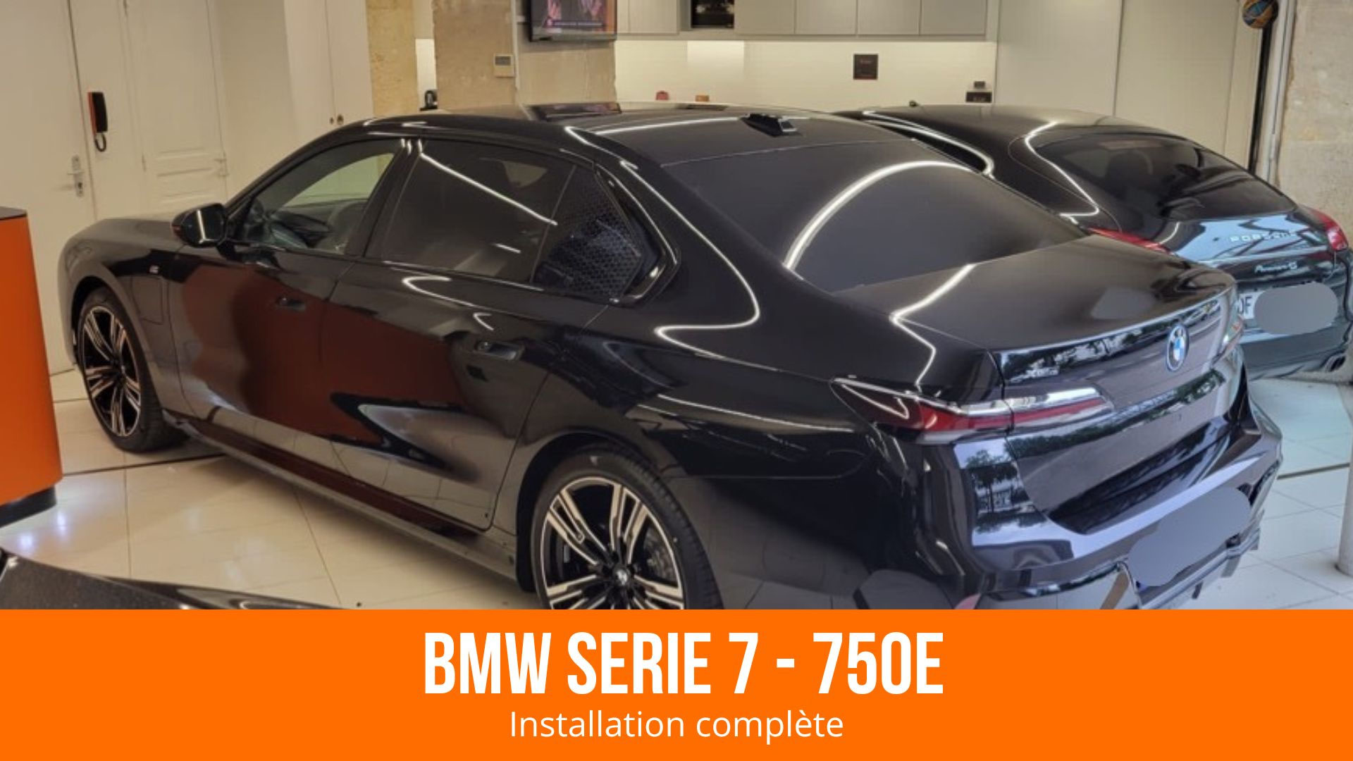 Hifi - Installation sytème audio BMW Série 7 - Installation hifi automobile Paris