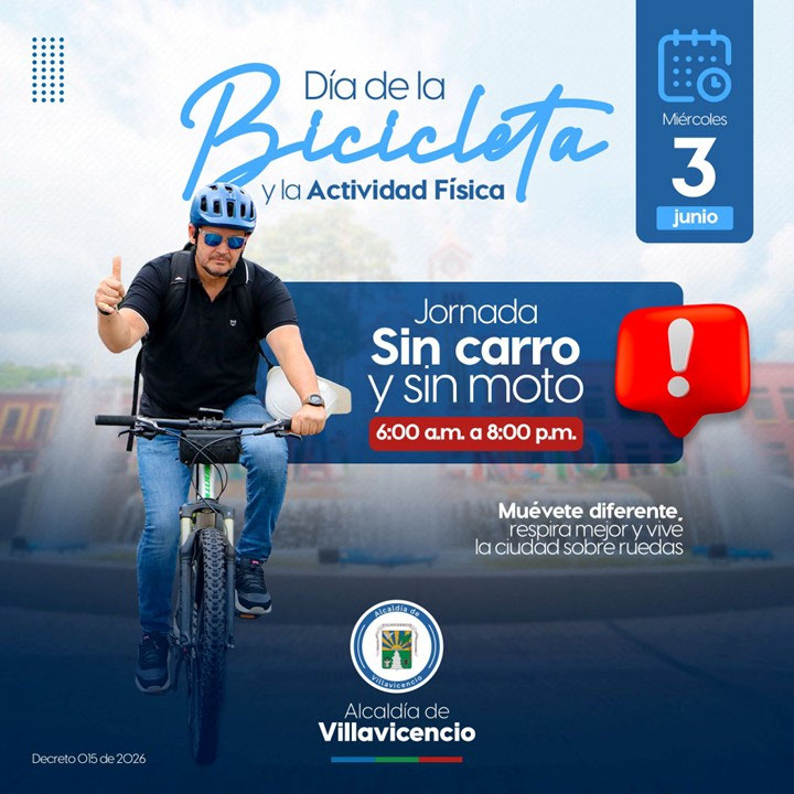Dentro de 6 días en Villavicencio habrá día sin carro y sin motocicleta ...