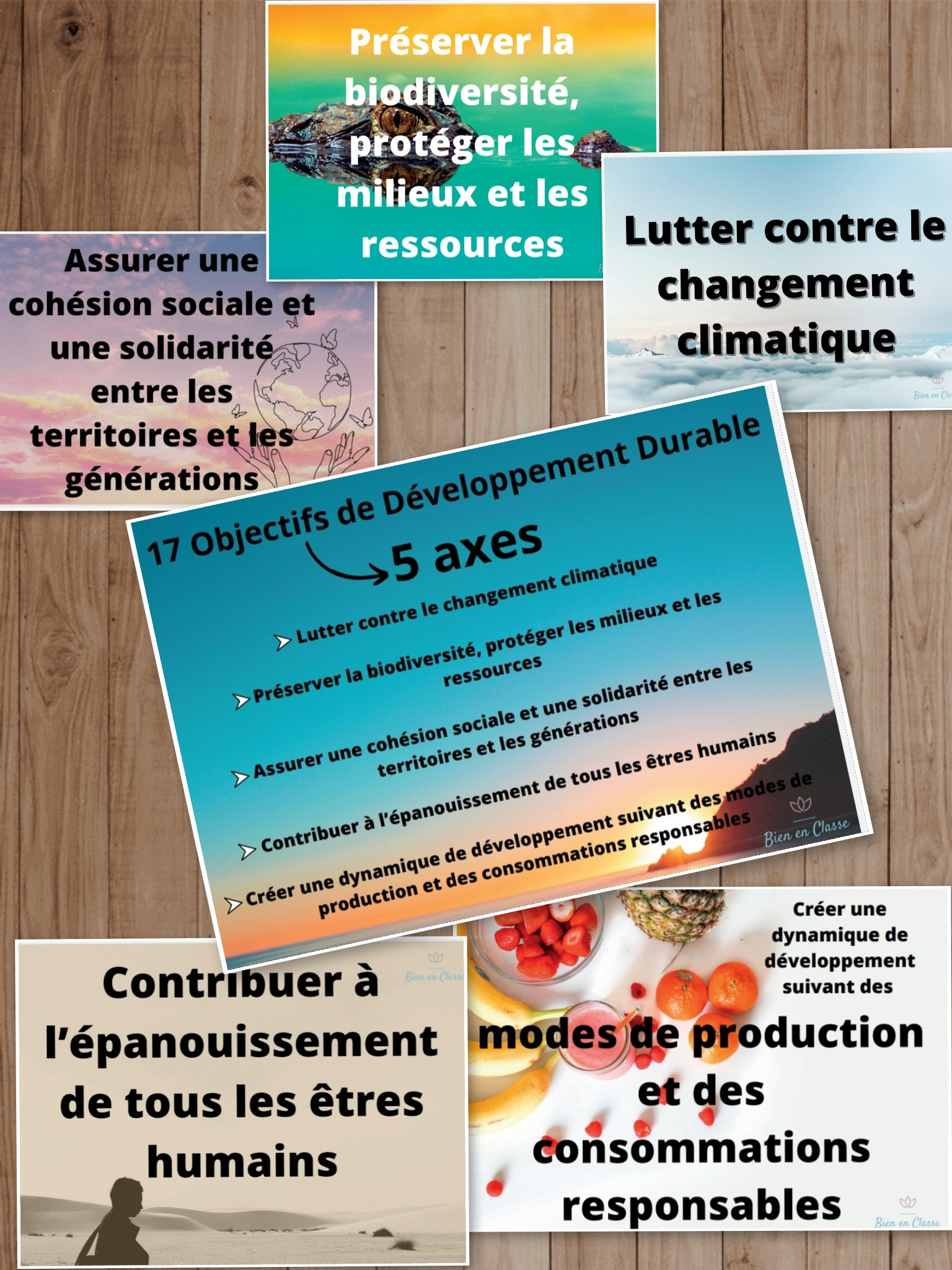 Affiches Développement Durable - Bien en classe! Pédagogie positive ...