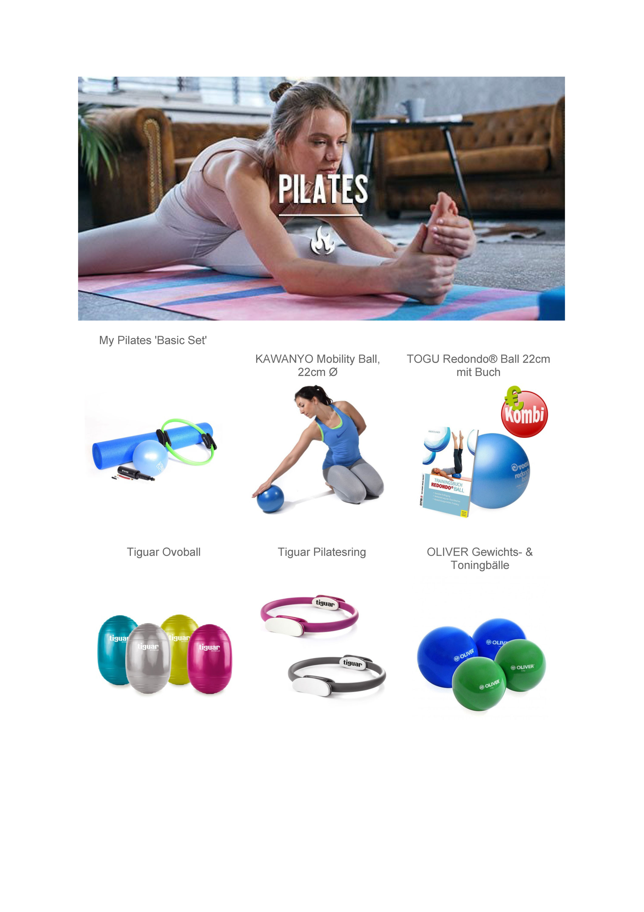 Online-Kurse - Ingrid Behr: Pilates-Trainerin in Aachen und online