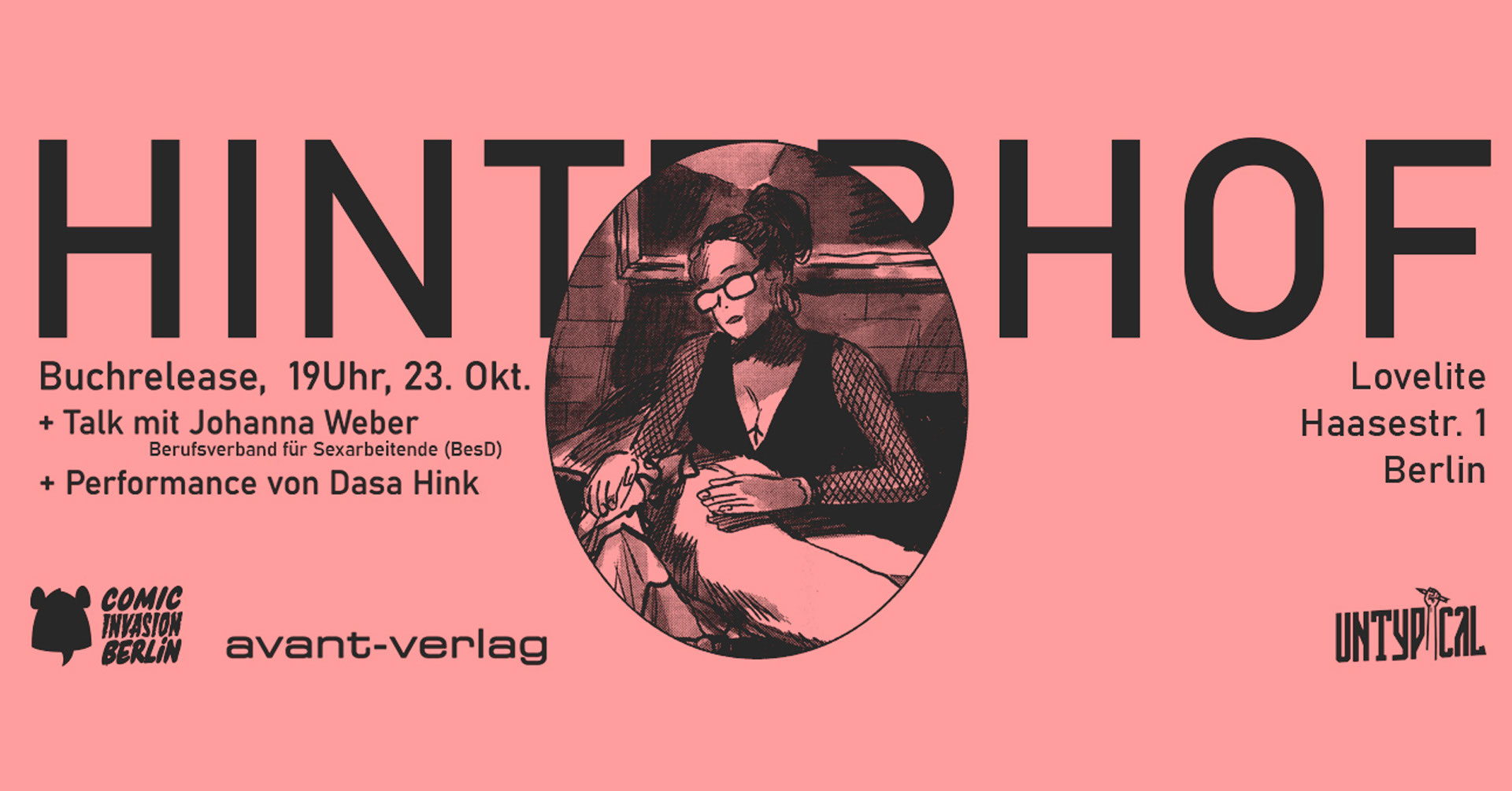 Hinterhof | Buchrelease, Talk & Performance | Berlin | 23.10. - avant ...