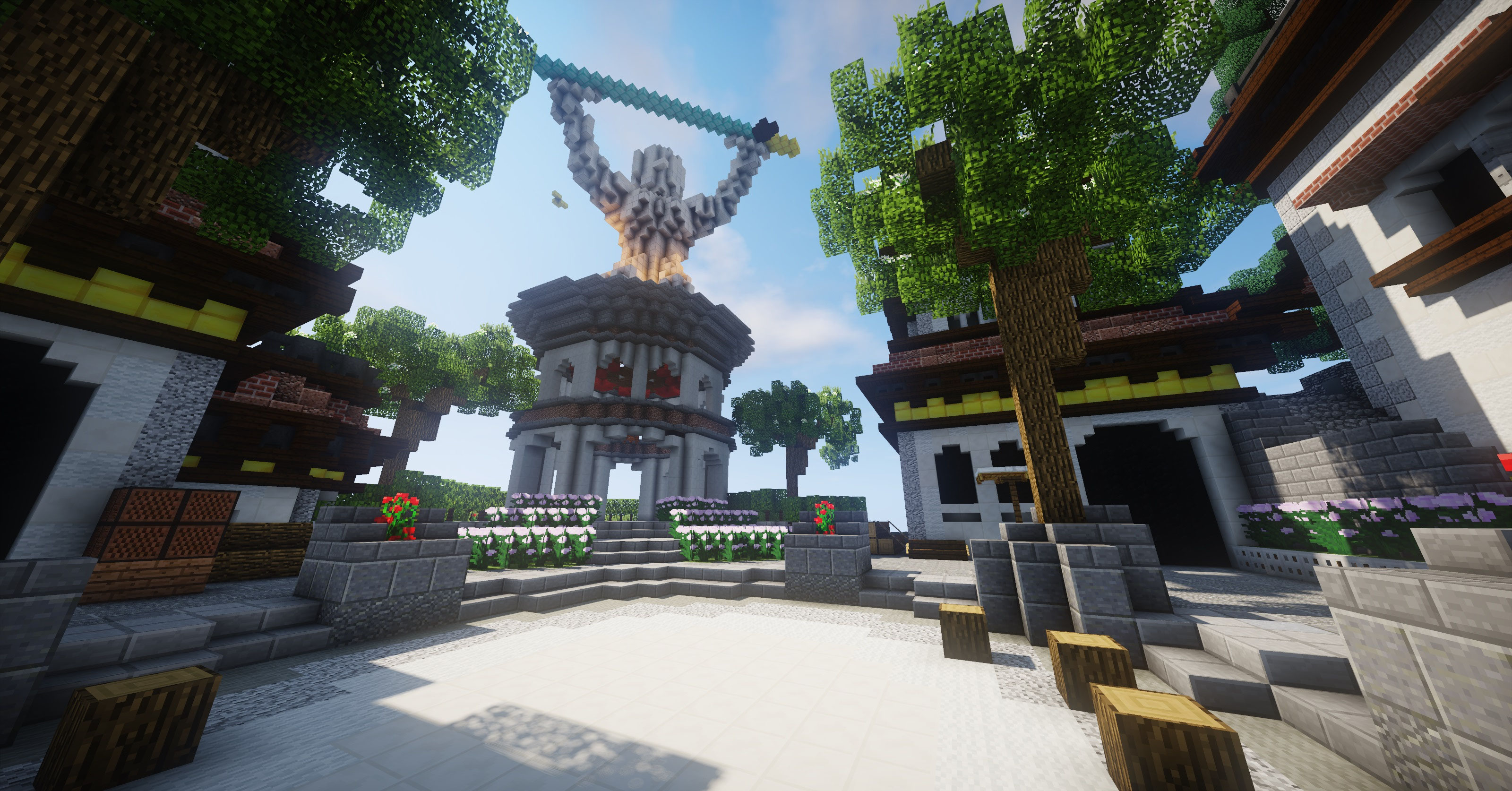 Spawn Lobby Spartan - Página web de minecraftmapbedrock