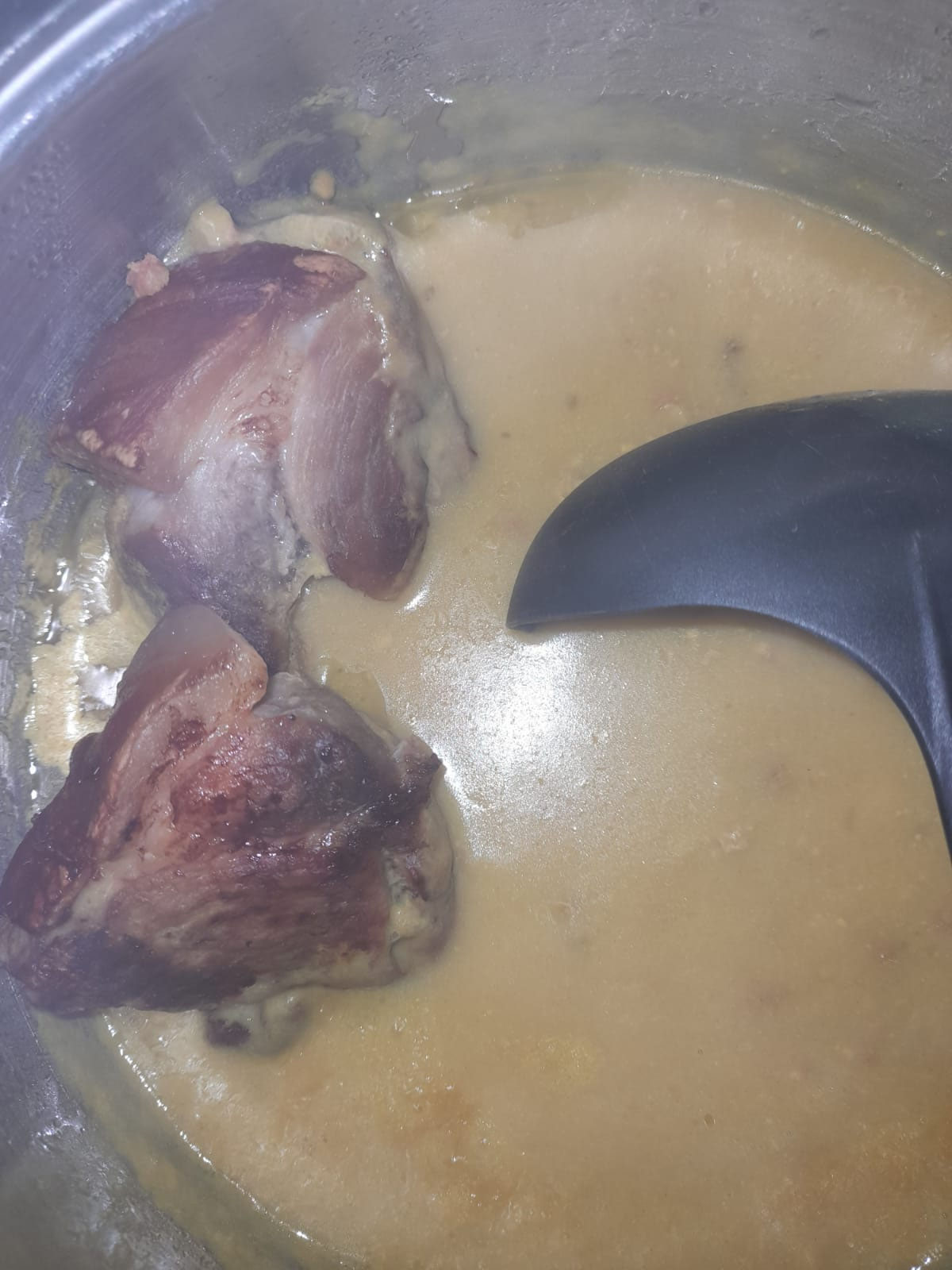 Krustenbraten in Senfsoße - todleskitchen