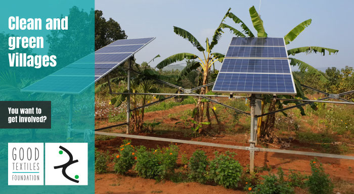Clean and green villages - GoodTextiles Foundation
