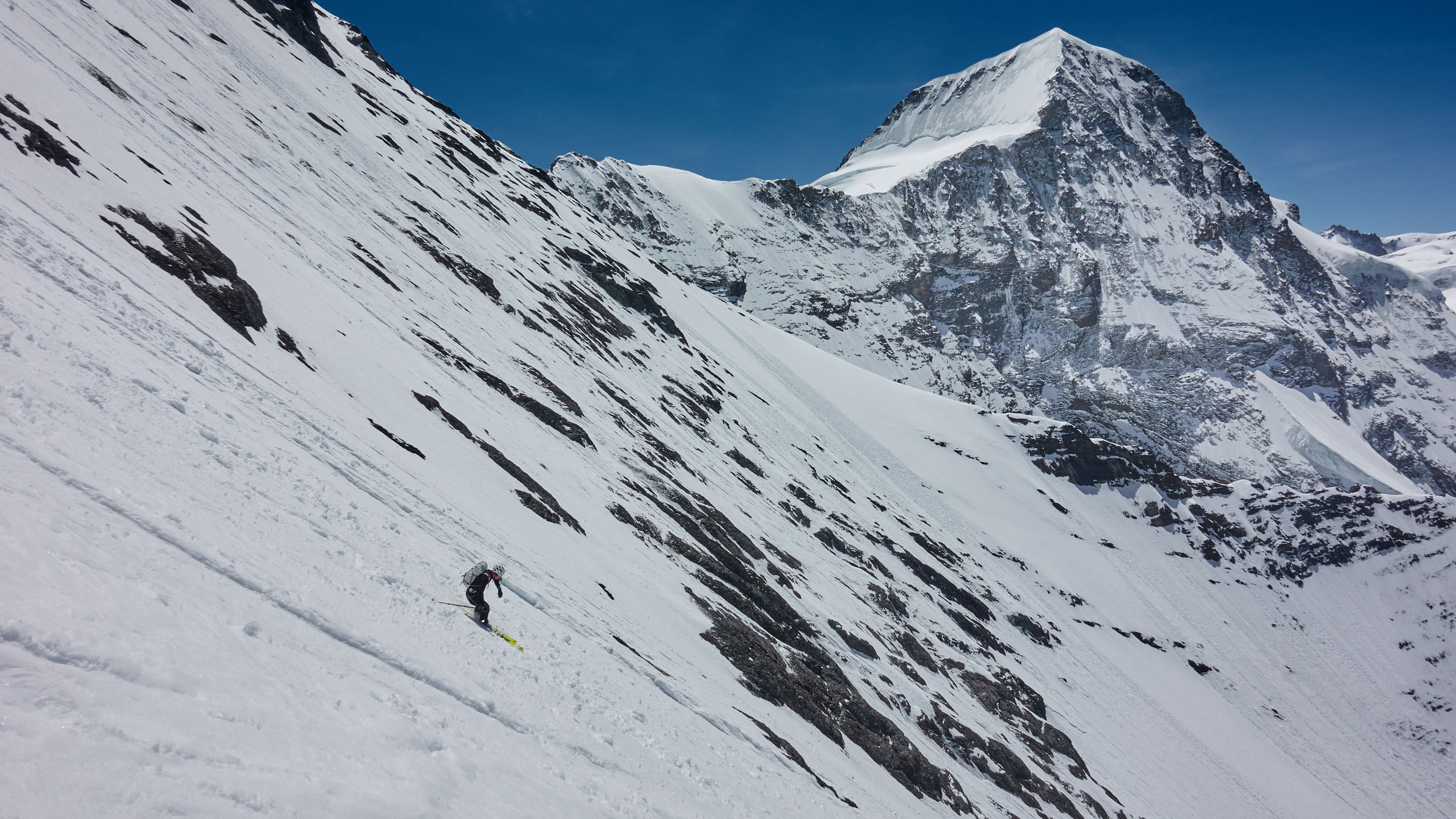 Eiger Westflanke Skibefahrung - patricia-neuhauser.ch