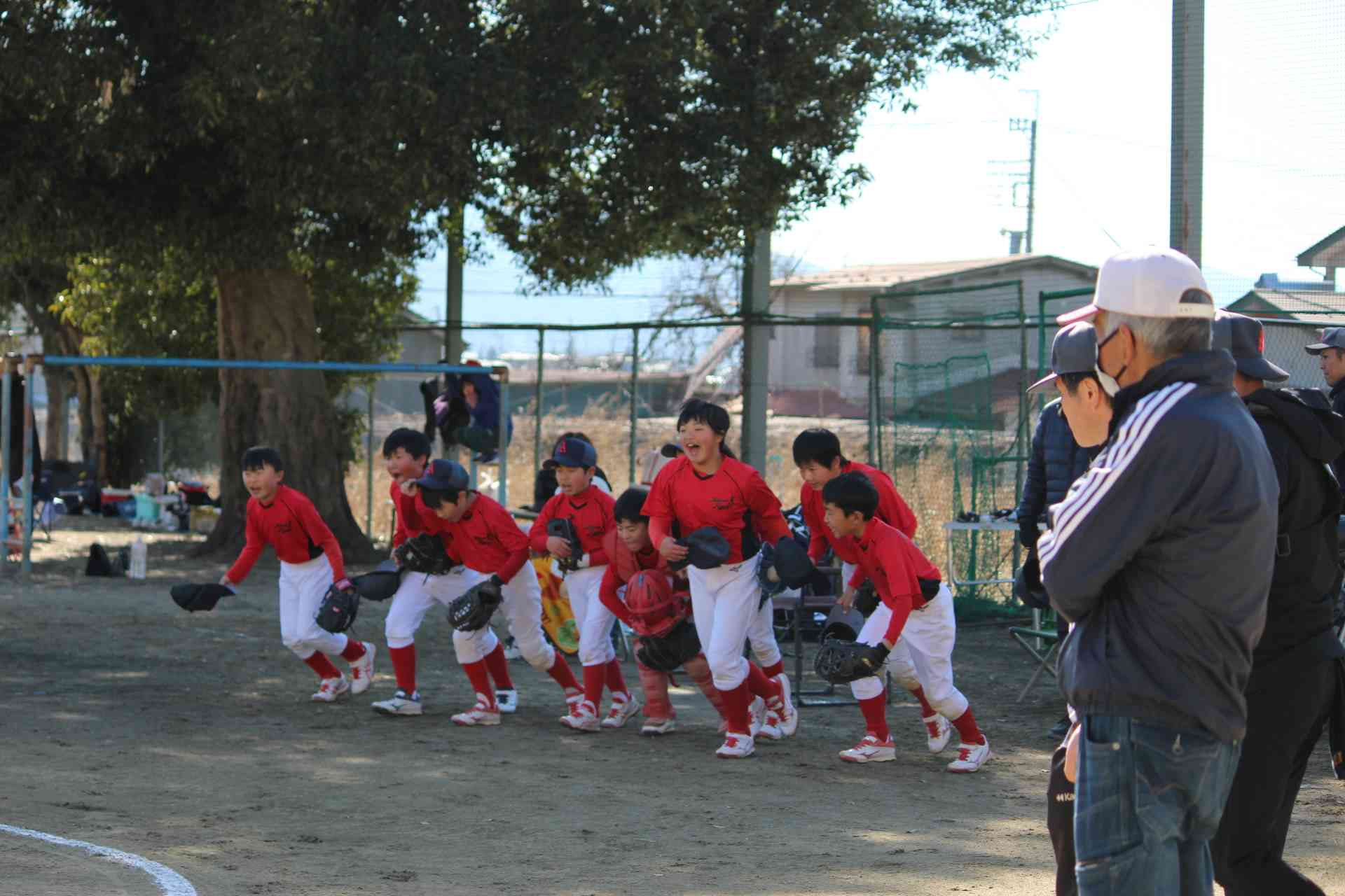 練習試合 竜ケ丘さん・塩山南さん - 相川野球スポーツ少年団 - 相川竜星 あいかわりゅうせい