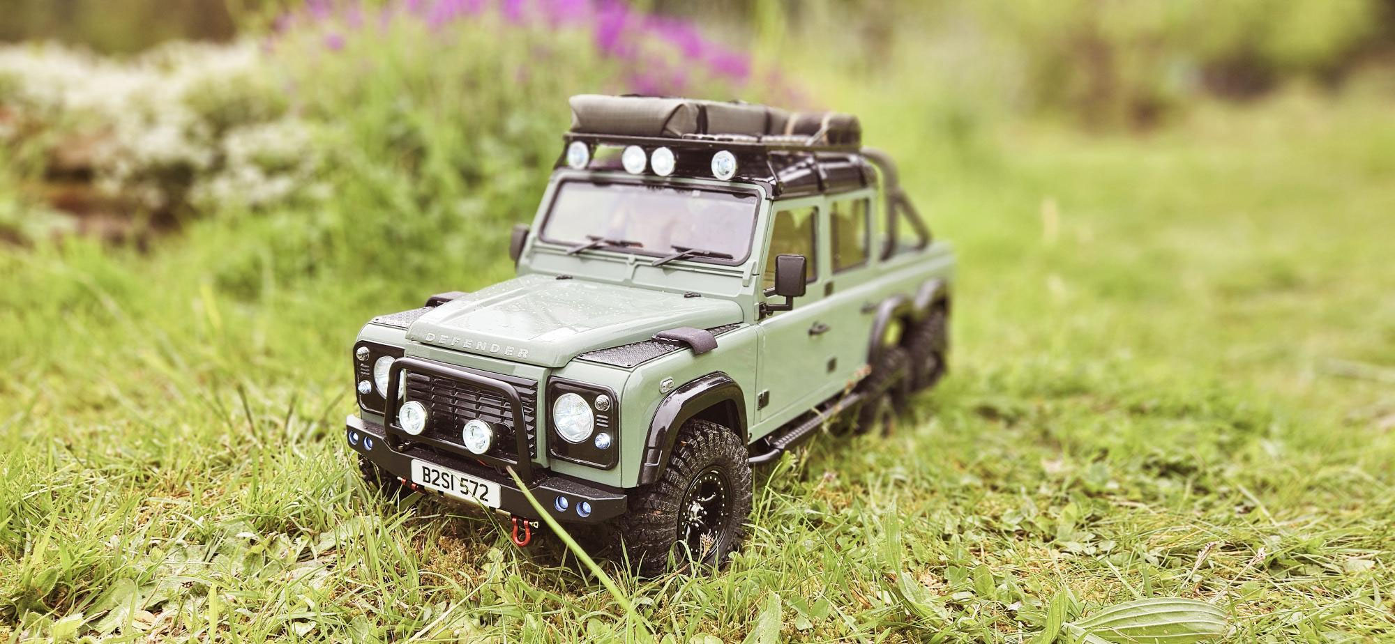 Land Rover Defender D110 6x6 - 1:10 by Boom Racing, Team Raffee, Kudu ...