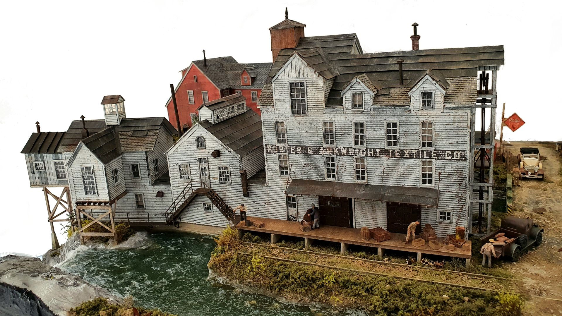 "RUST ROCK FALLS" - 1:87 of Fos Scale Models - Michael Franz Creations