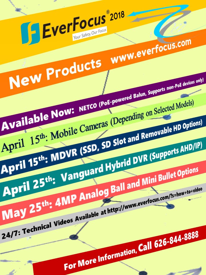 Everfocus New Product Showcase - Website of pixelcomsolutions!